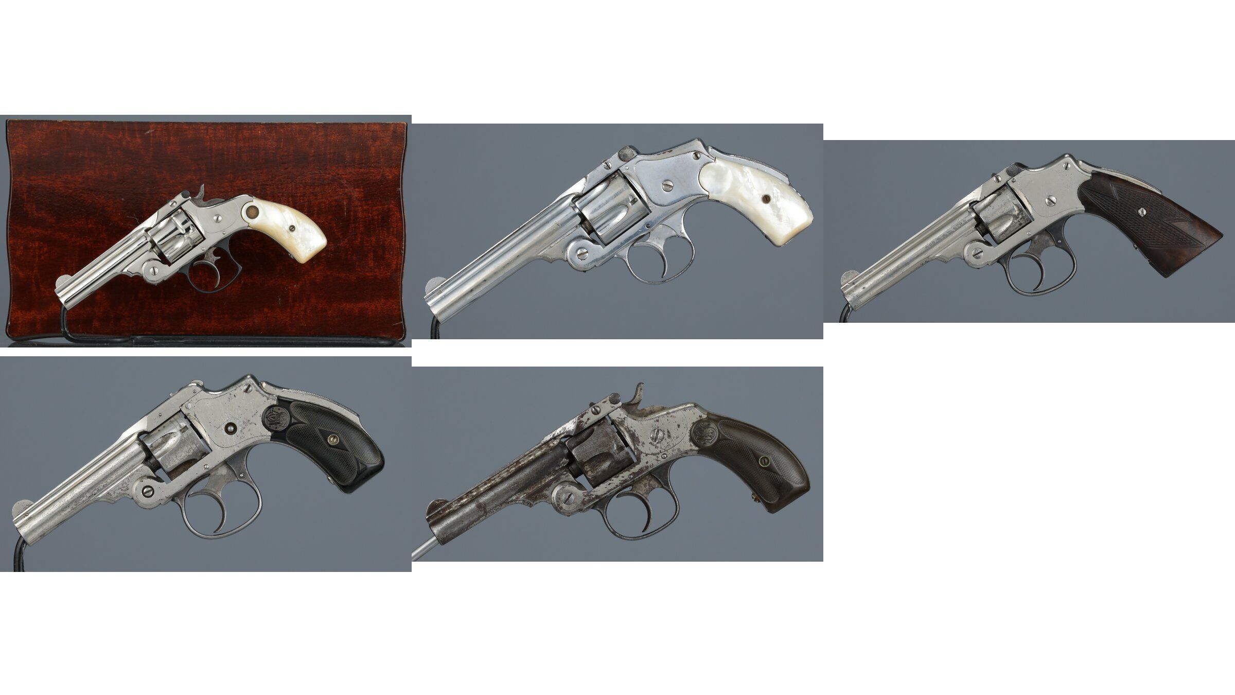 Five Smith & Wesson Double Action Revolvers | Rock Island Auction