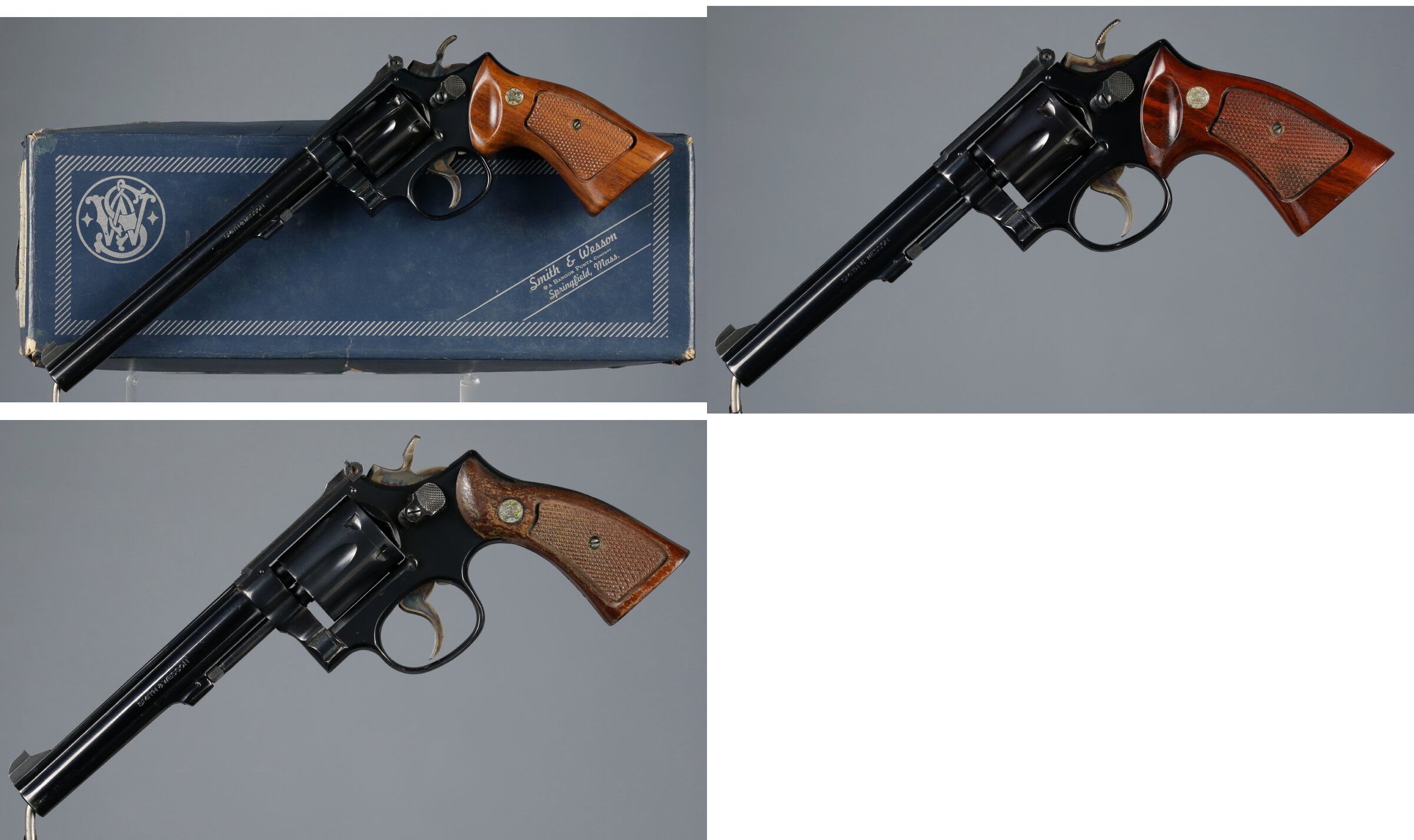 Three Smith & Wesson K-Frame Double Action Revolvers | Rock Island Auction