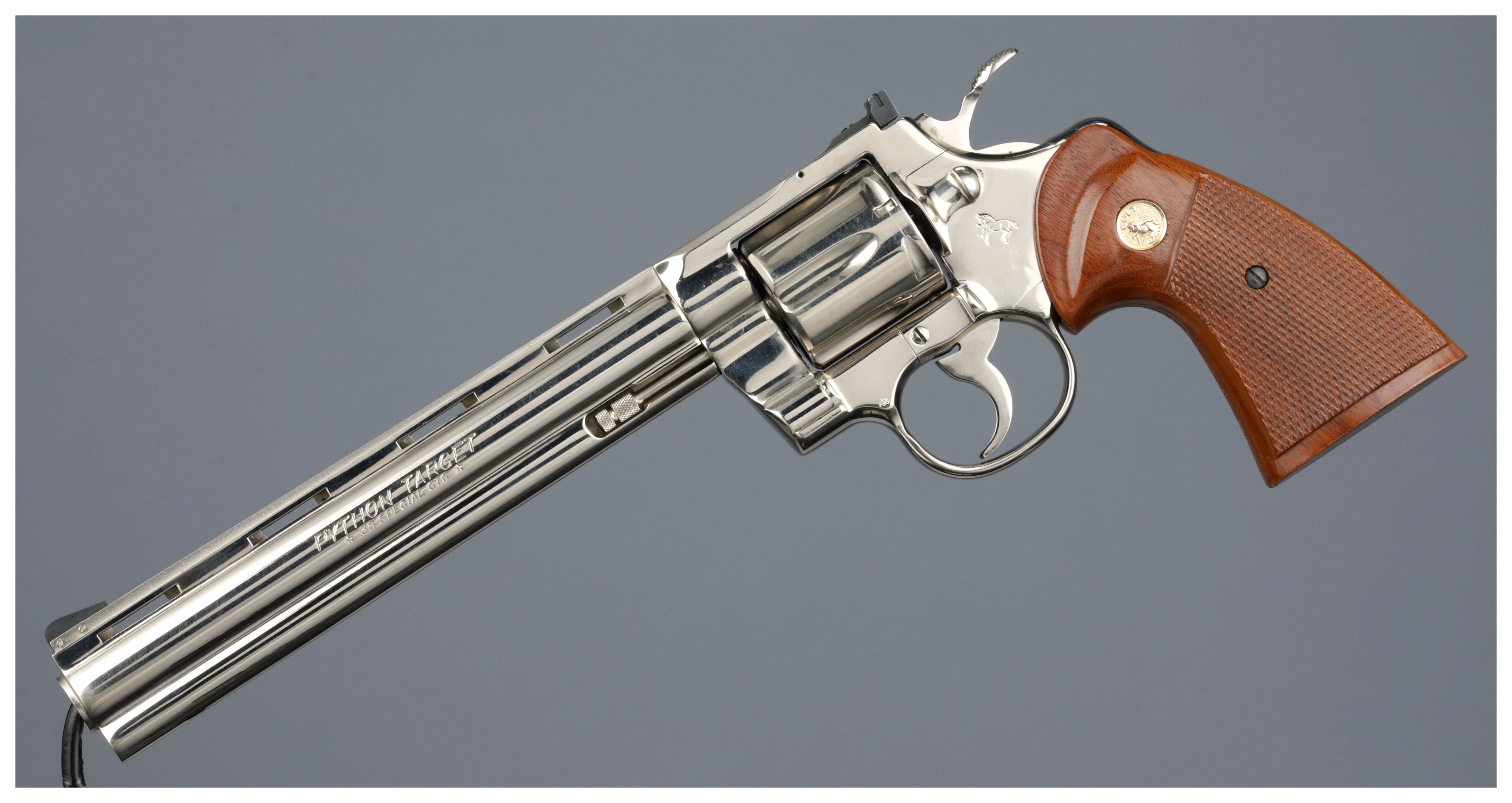 Colt Python Target Double Action Revolver | Rock Island Auction