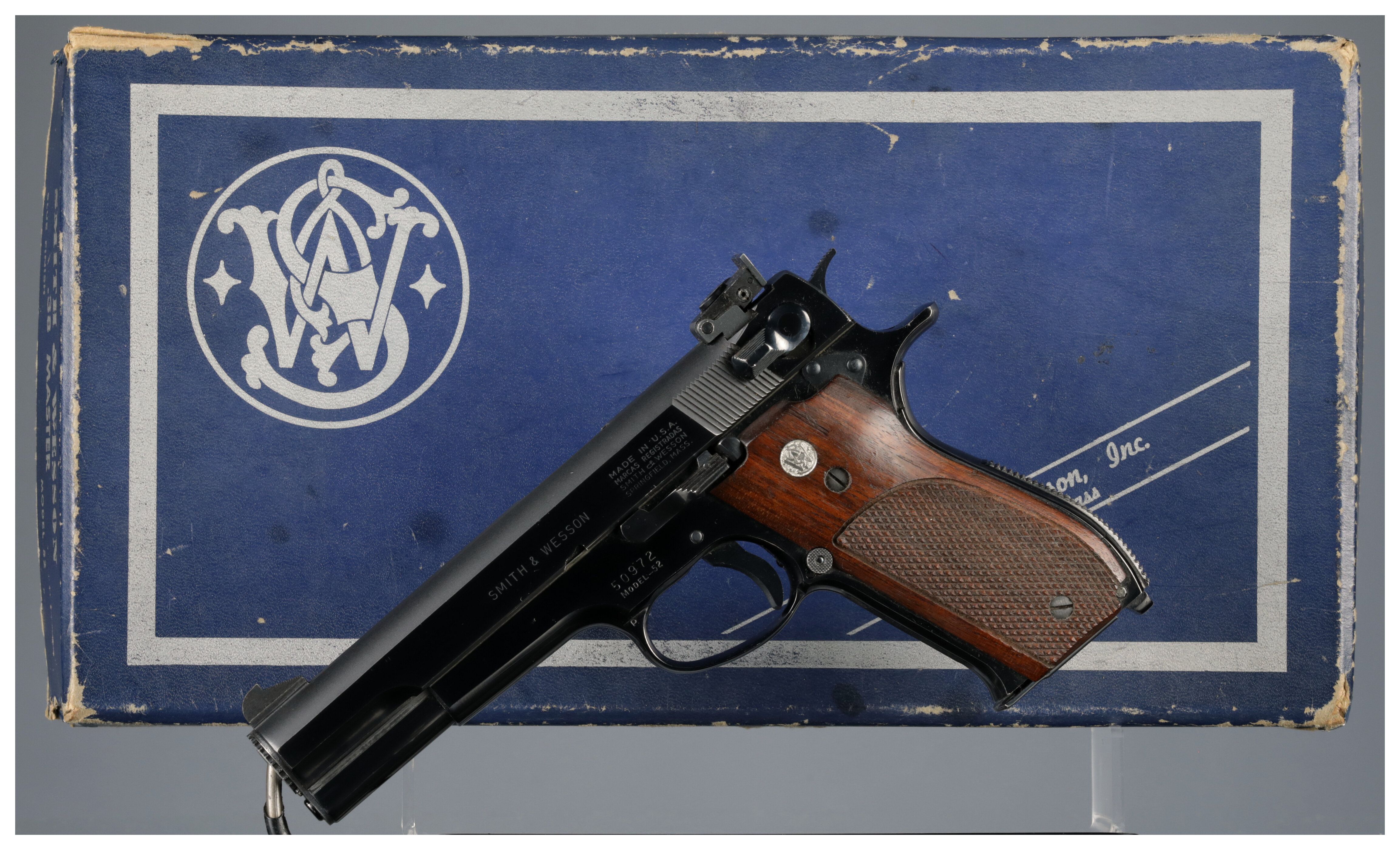 Smith & Wesson Model 52 with Box and Extra Magazine | Rock Island Auction