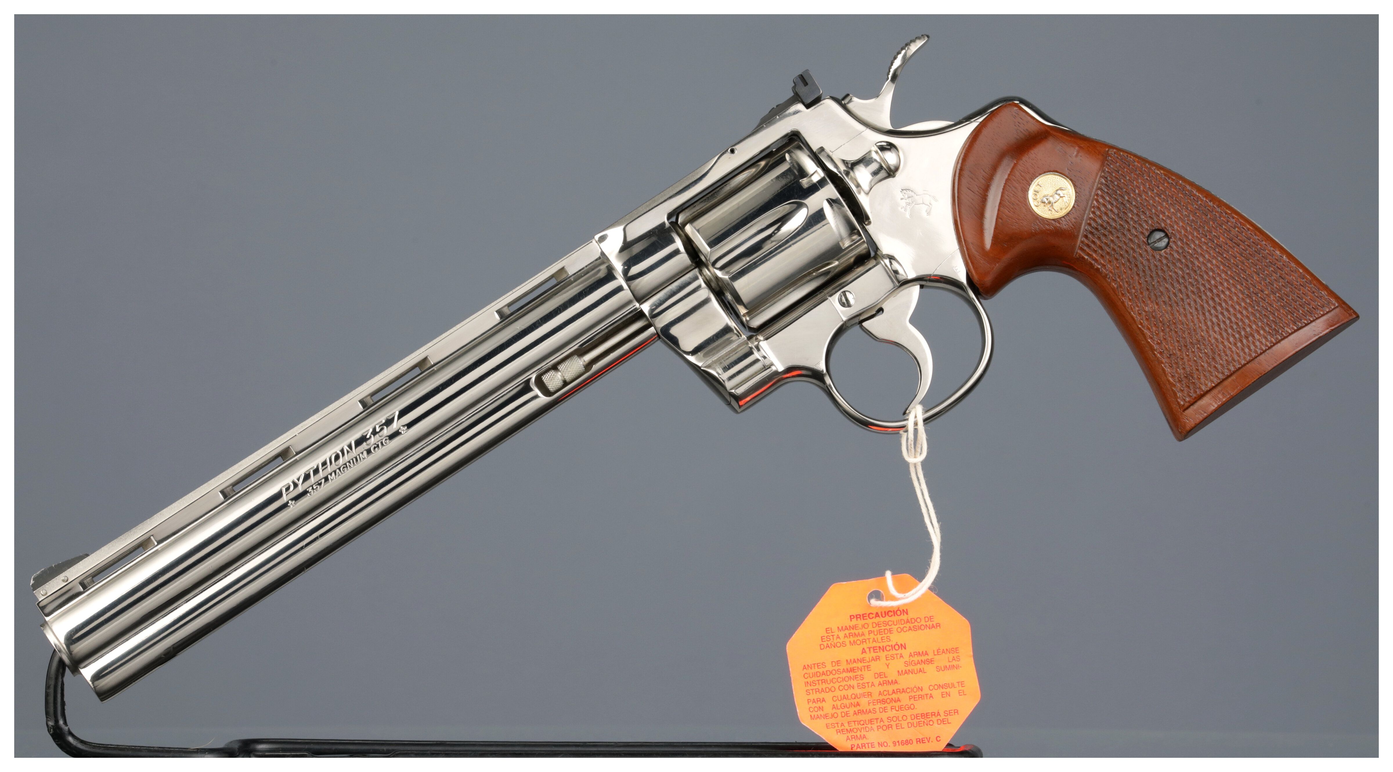 Colt Python Double Action Revolver | Rock Island Auction