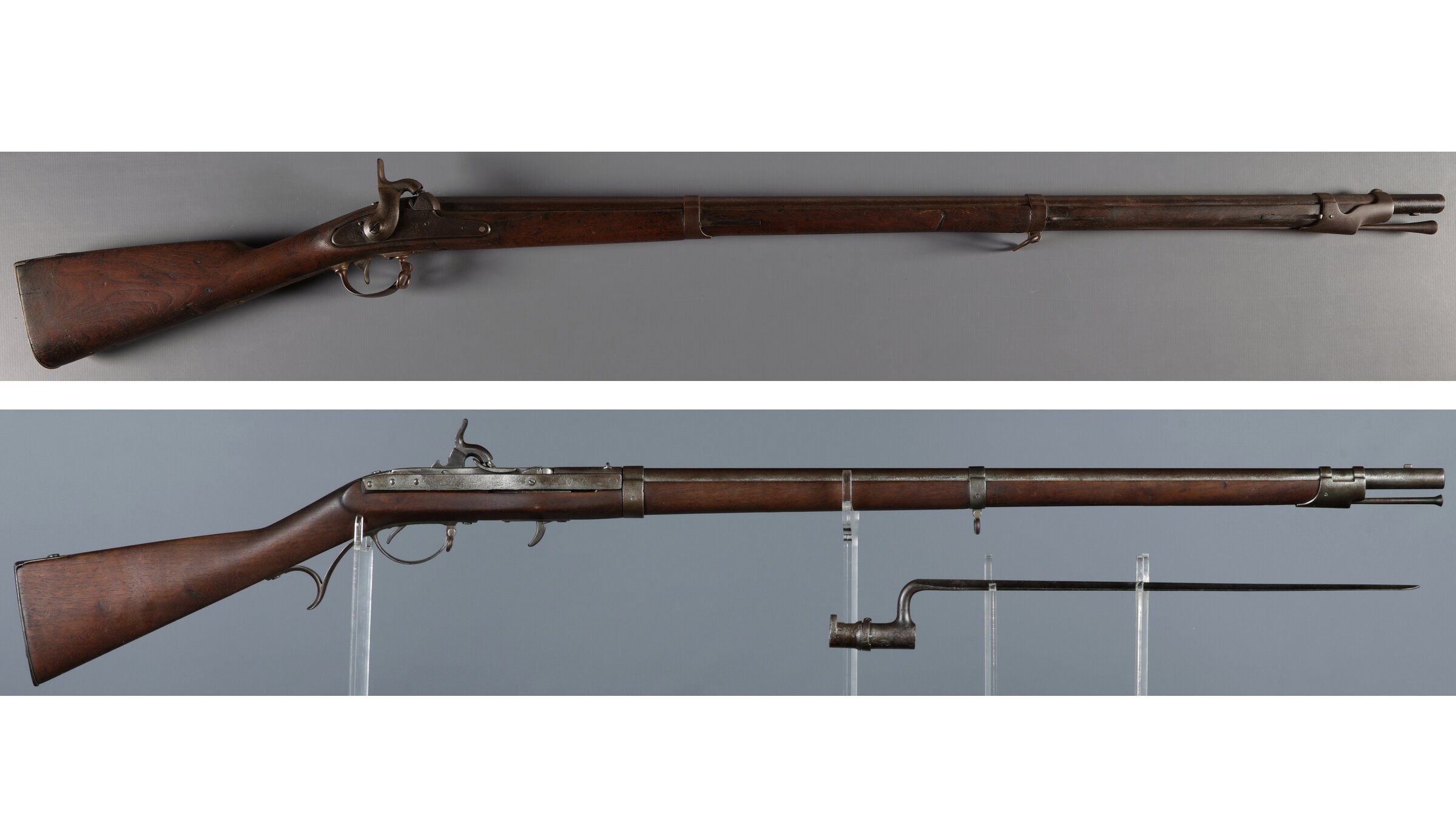 Two U.S. Martial Percussion Muskets | Rock Island Auction