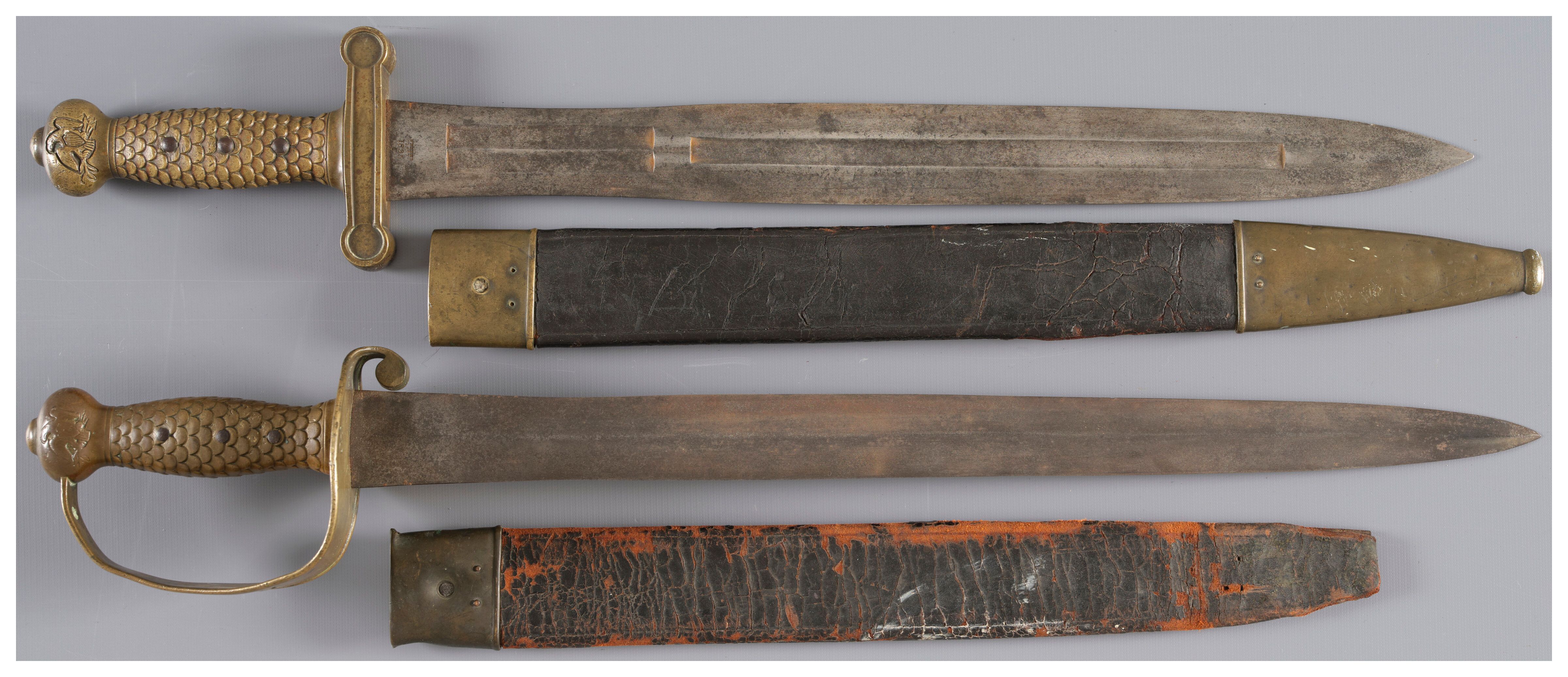 Two U.S. Swords with Scabbards | Rock Island Auction