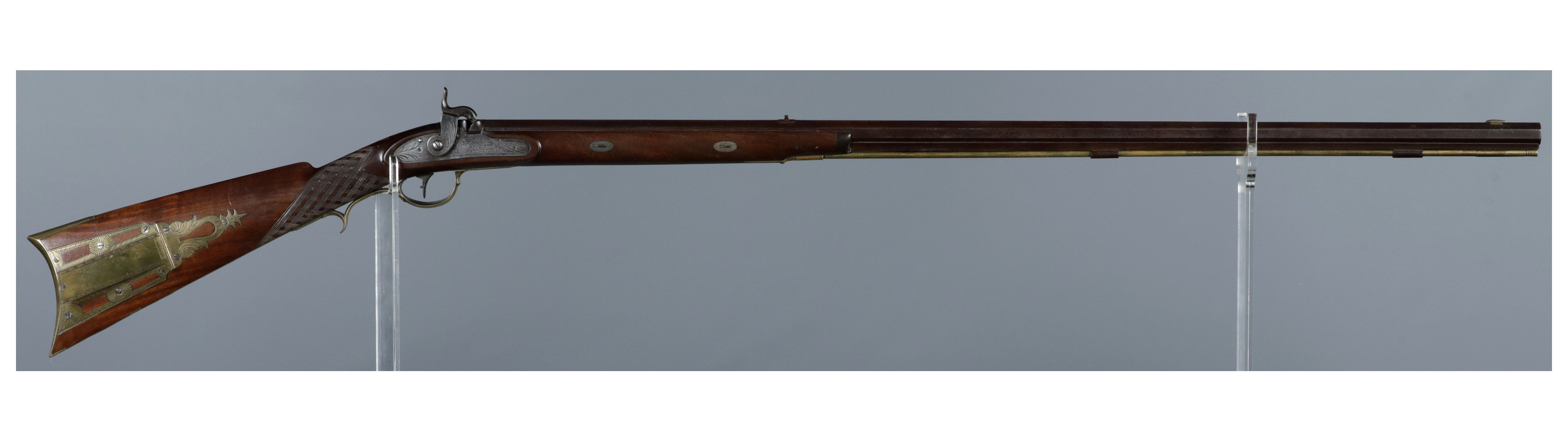 Engraved Henry Deringer Half-Stock Percussion Rifle | Rock Island Auction