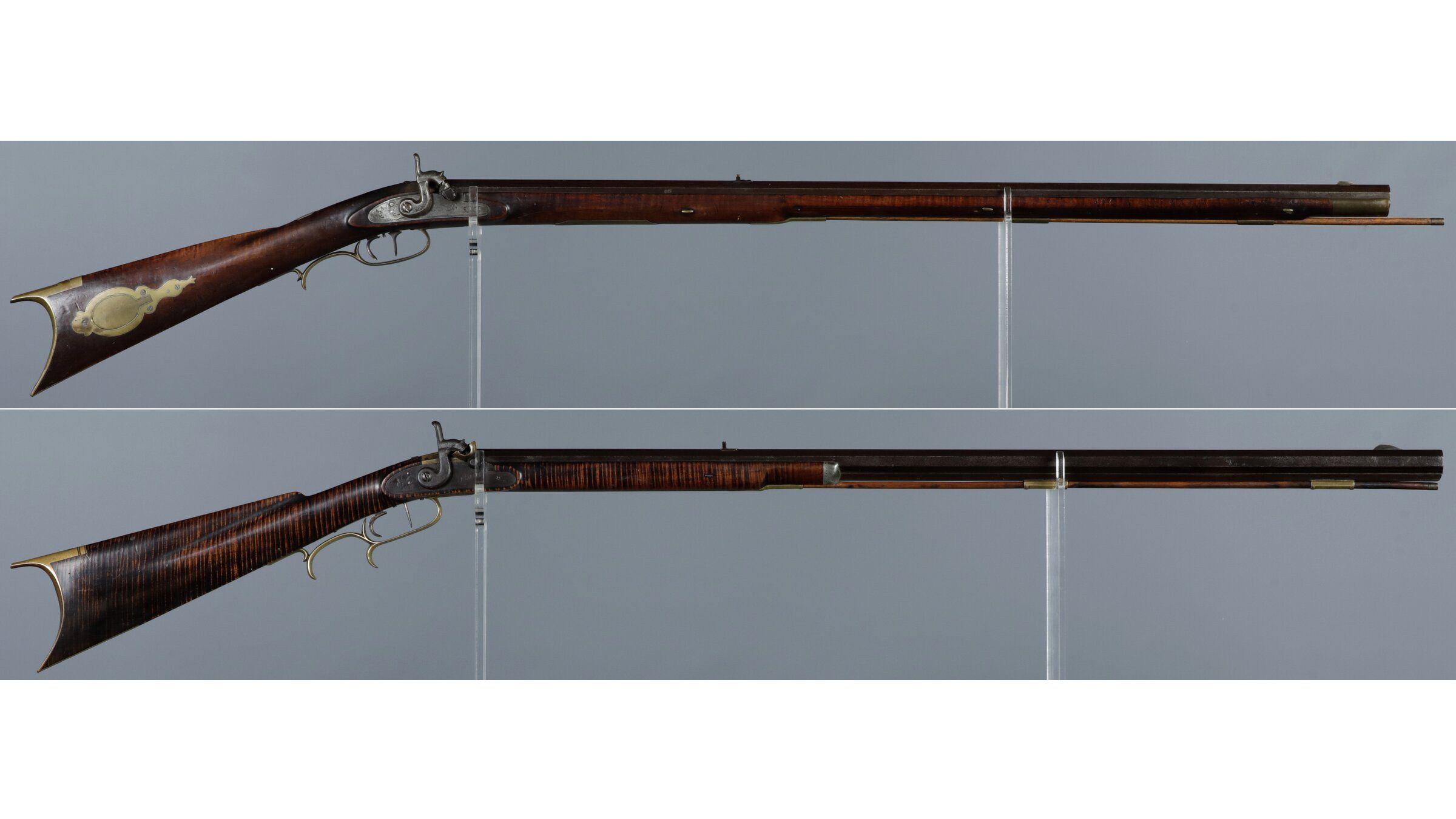 Two Antique American Percussion Rifles | Rock Island Auction