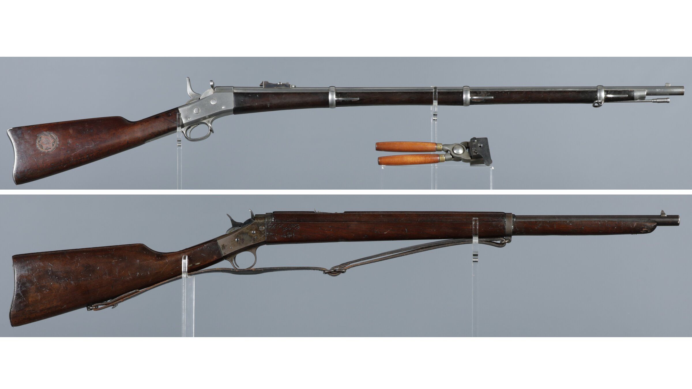 Two Remington Rolling Block Rifles | Rock Island Auction