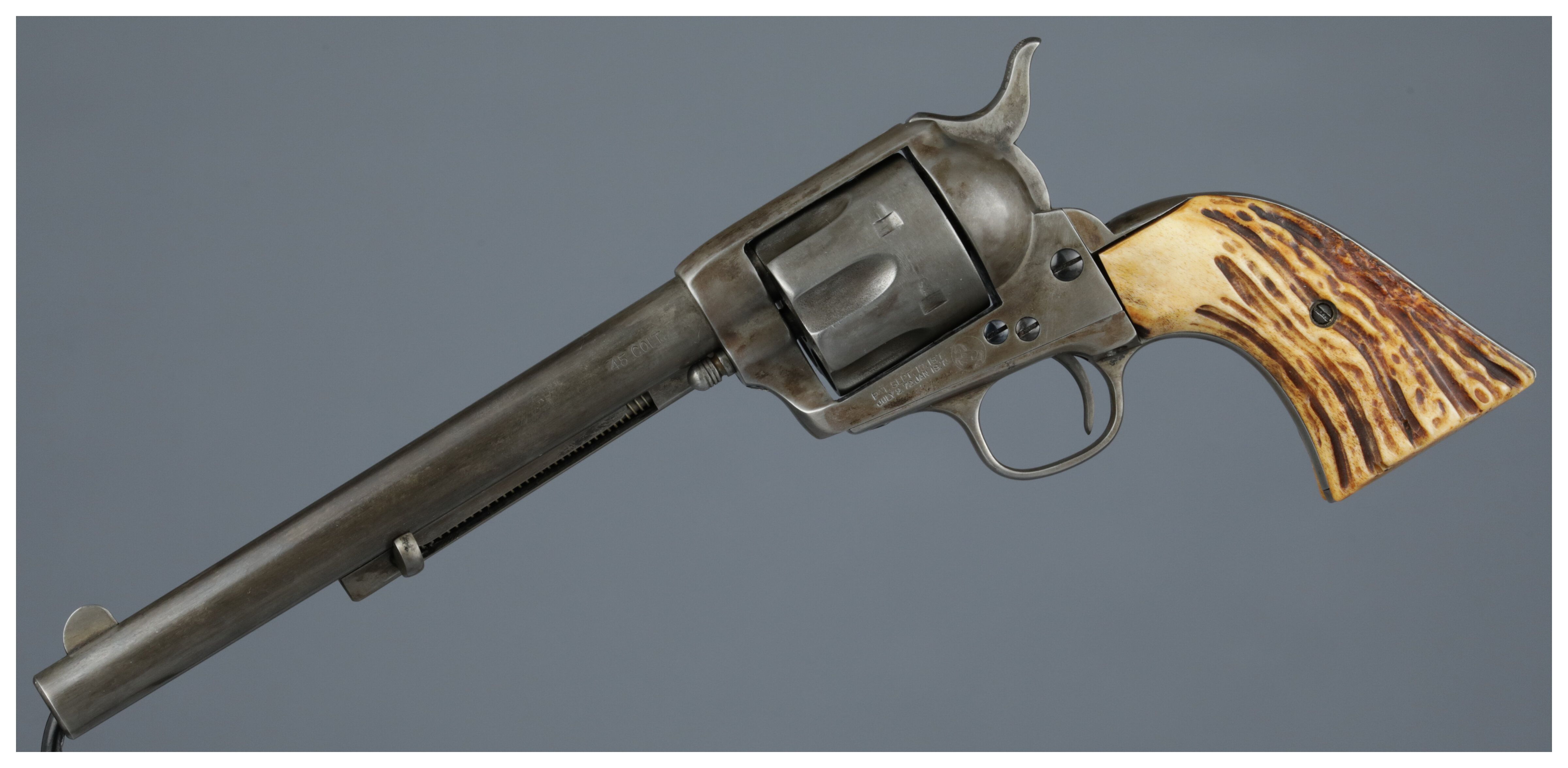 Antique Black Powder Frame Colt Single Action Army Revolver | Rock ...