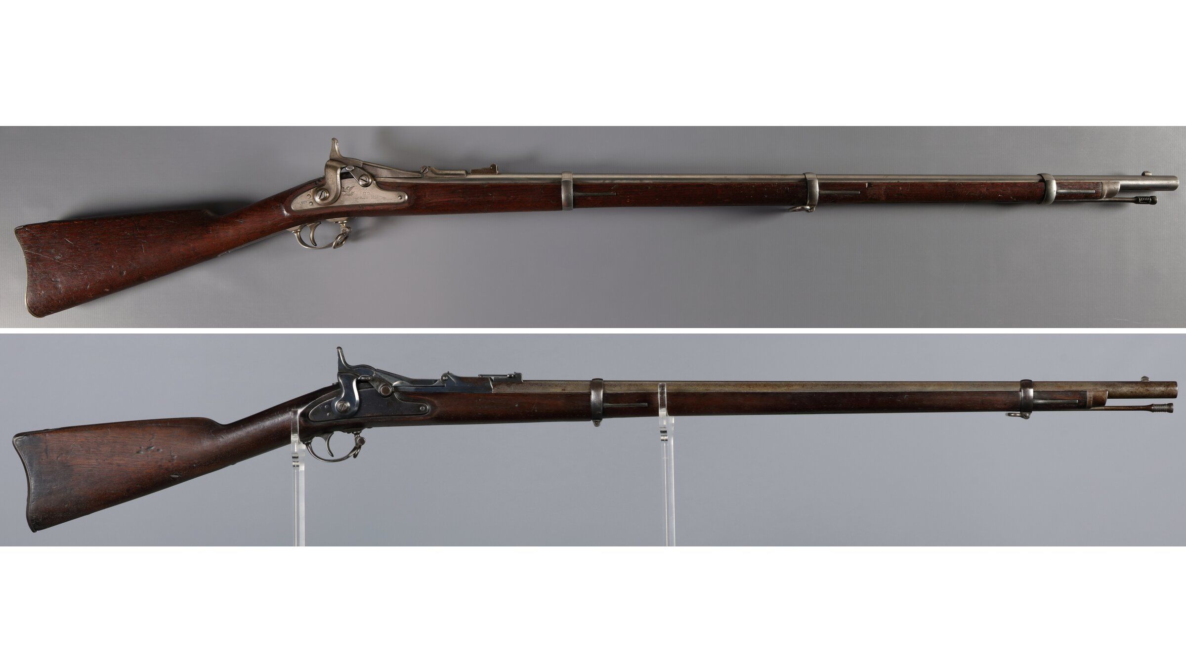 Two U.S. Springfield Trapdoor Rifles | Rock Island Auction