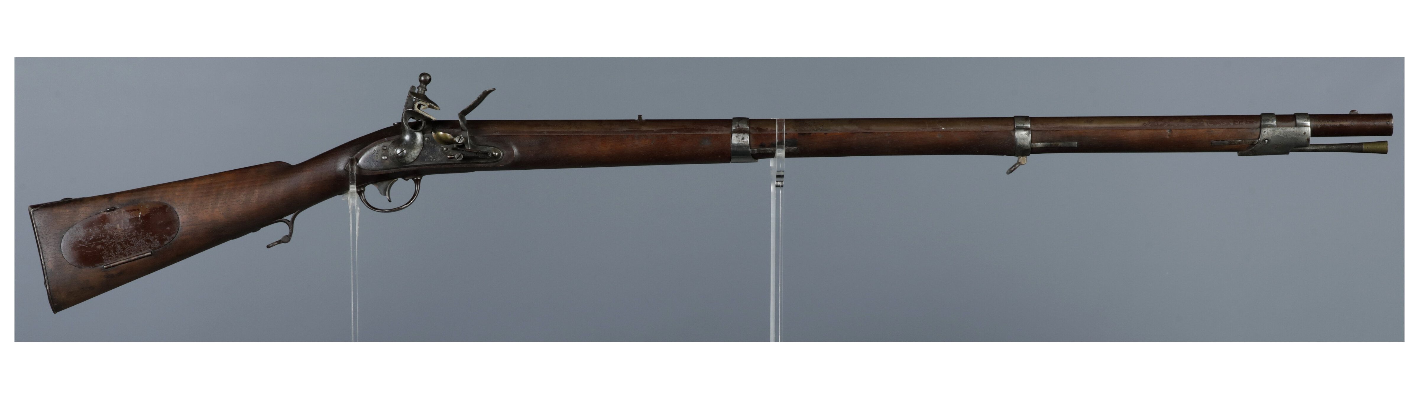 U.S. Contract Nathan Starr Model 1817 Flintlock "Common Rifle" | Rock ...