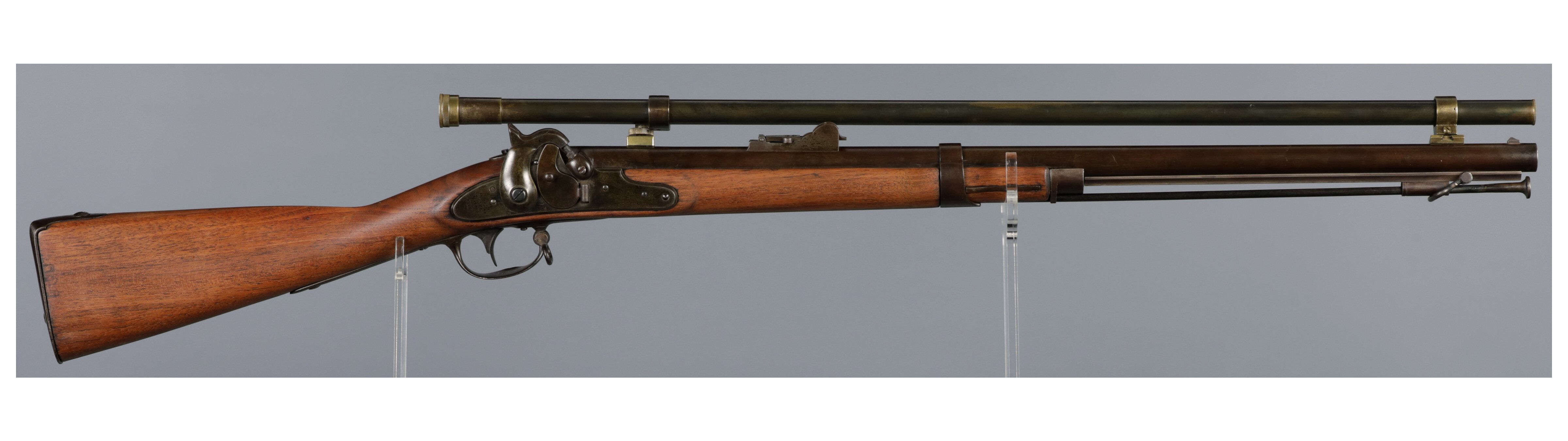 Remington 1816 Percussion Rifled Sporting Musket with Scope | Rock ...