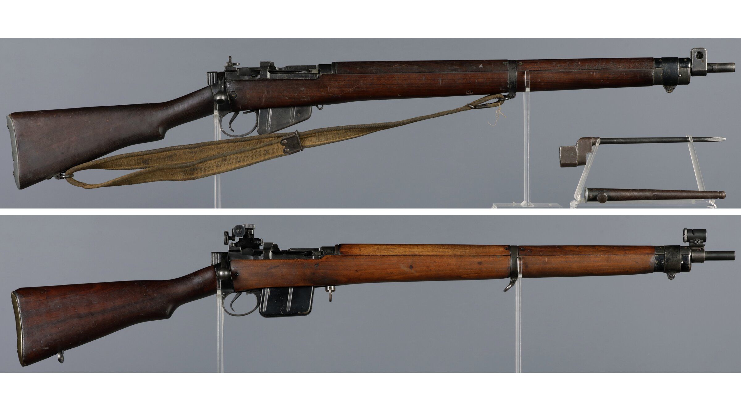 Two British Lee-Enfield Pattern Rifles | Rock Island Auction