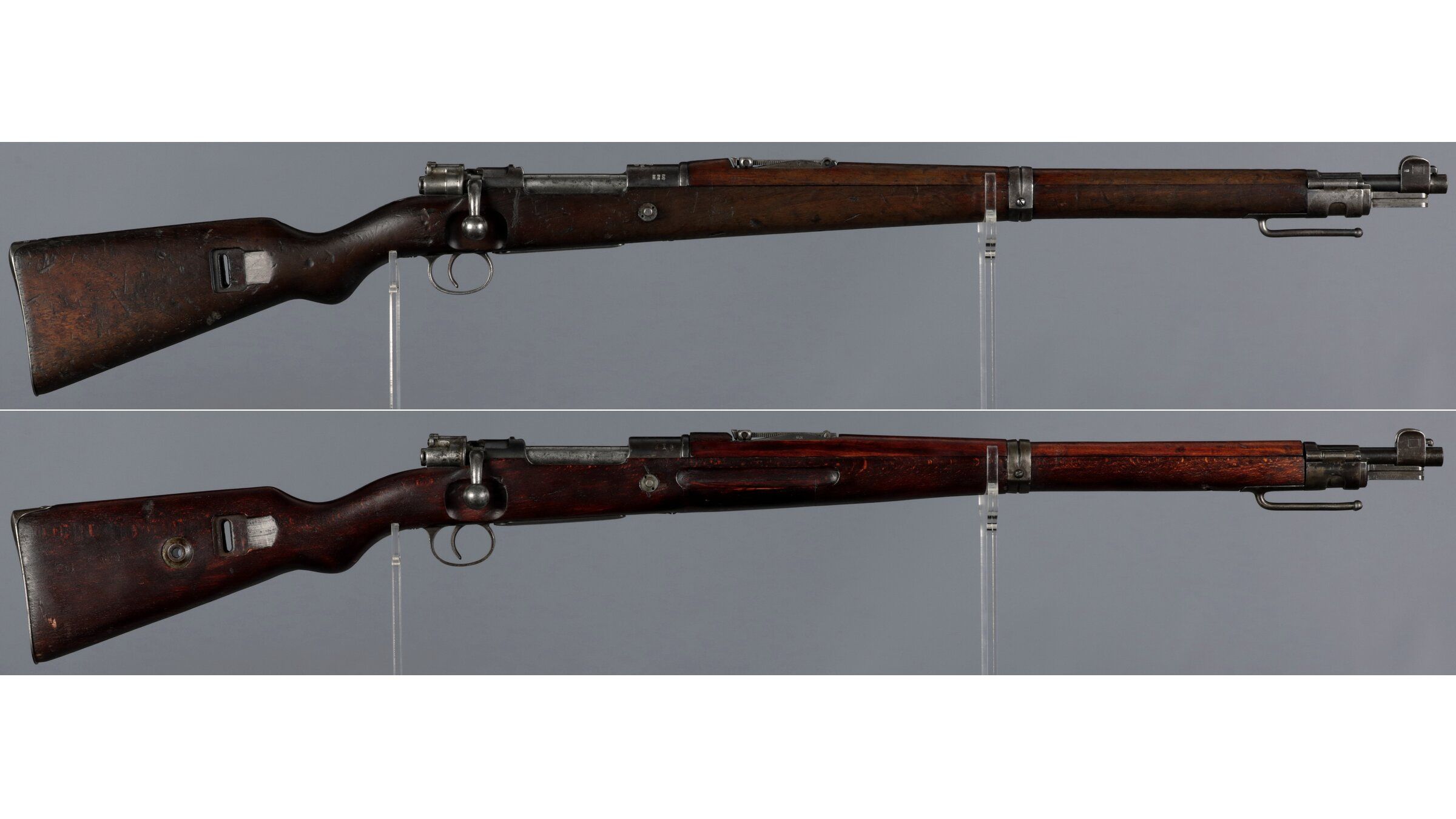 Two German Mauser Kar 98 Bolt Action Carbines | Rock Island Auction