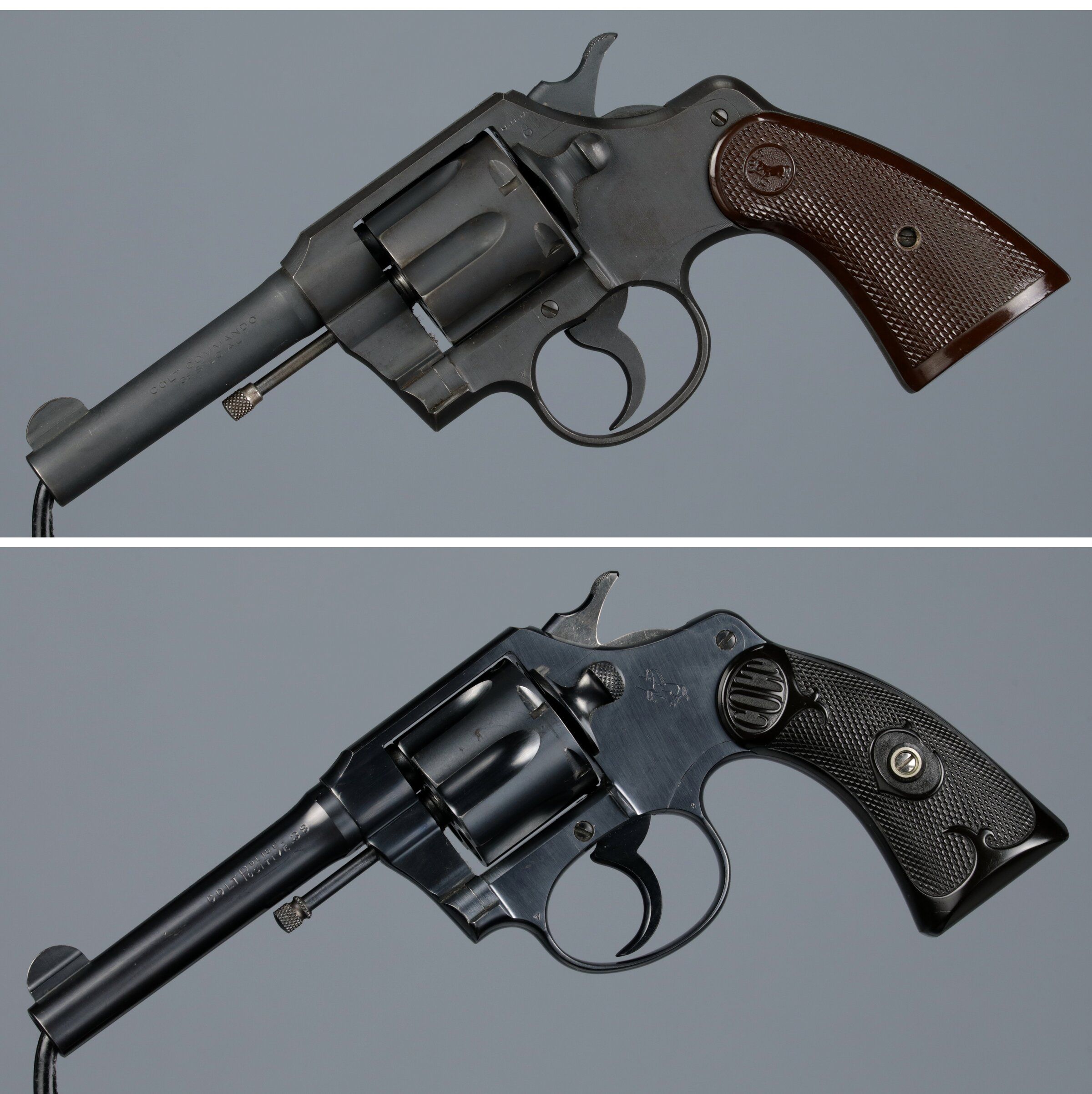 Two Colt Commando Double Action Revolvers | Rock Island Auction