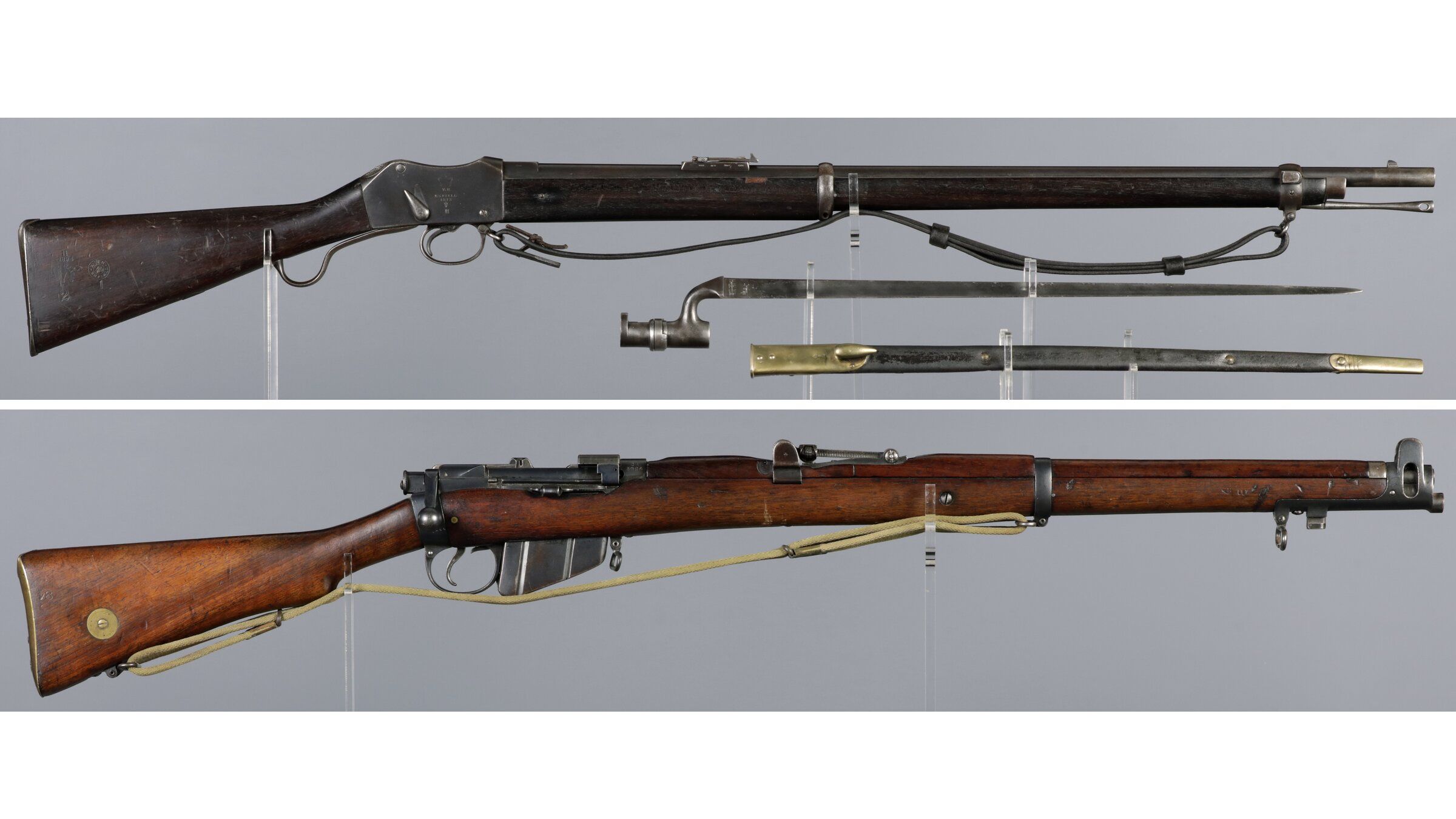 Two British Military Rifles | Rock Island Auction