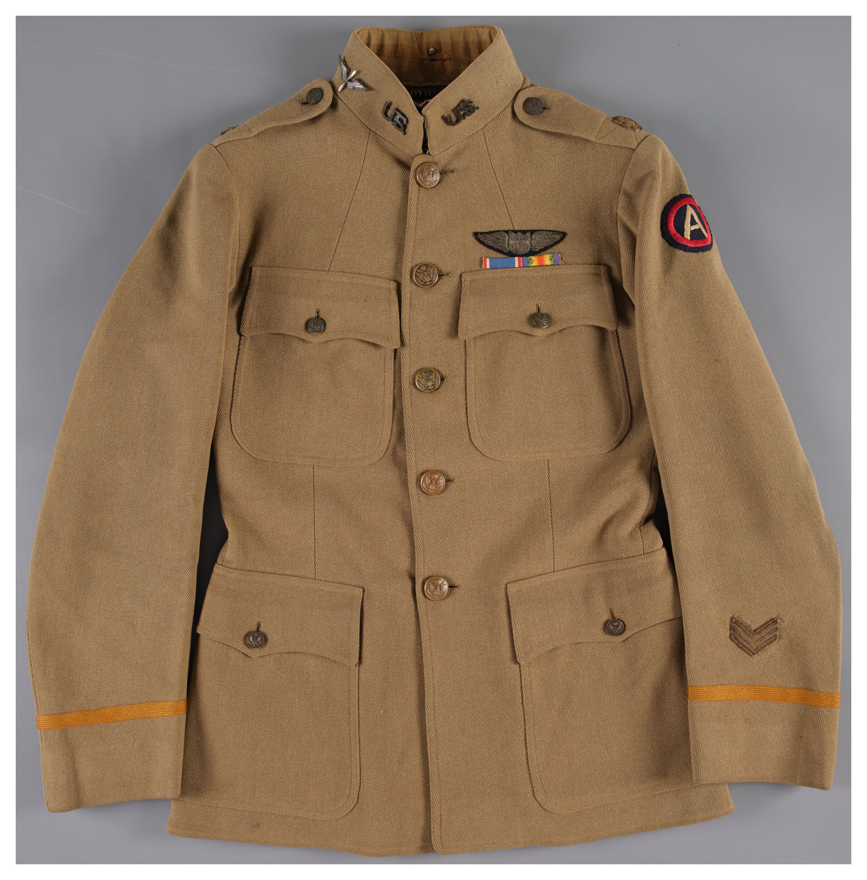 Paris-Made Tunic for a Post-World War I American Aviator | Rock Island ...