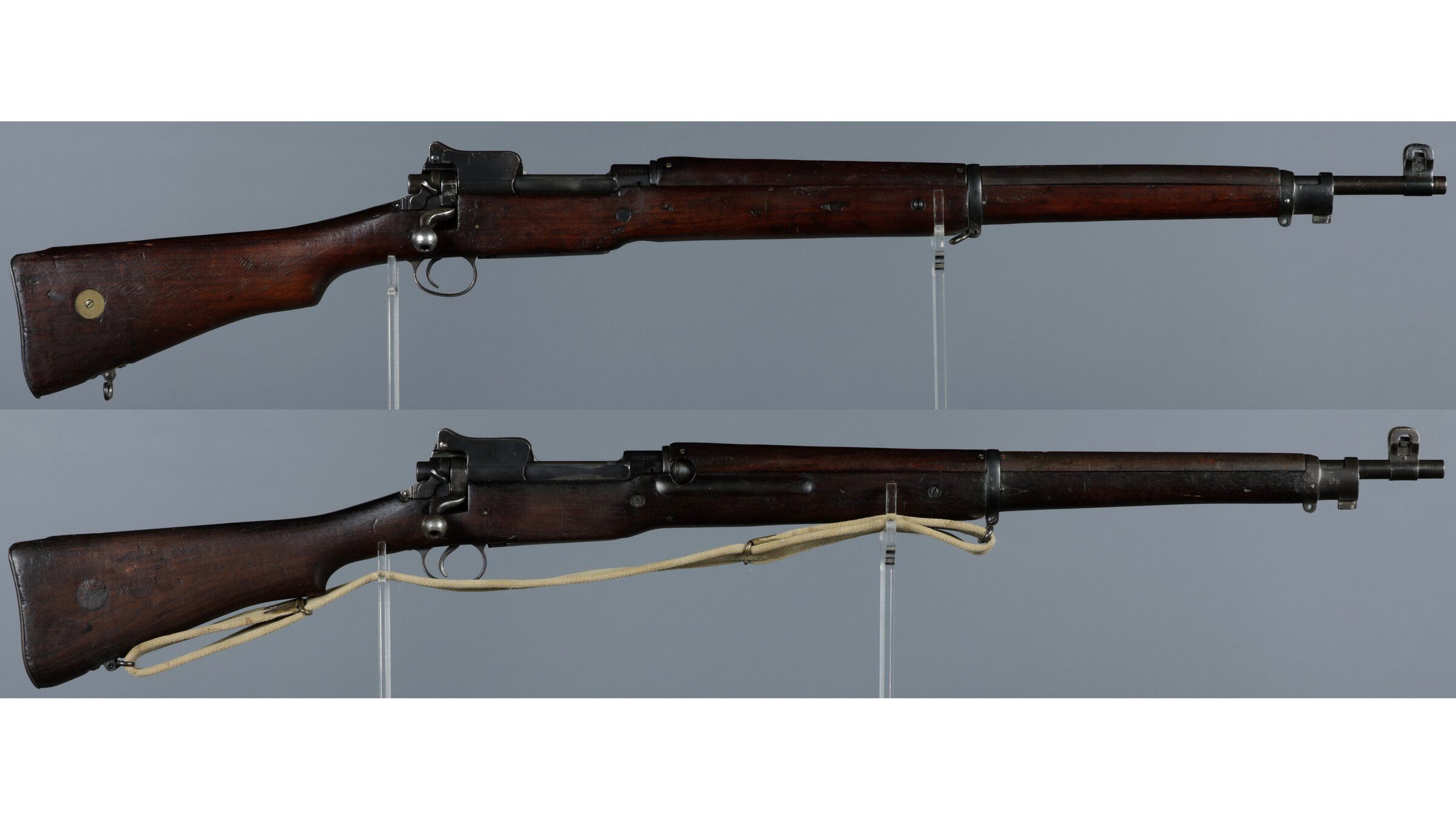 Two British Contract Winchester Pattern 14 Bolt Action Rifles | Rock ...