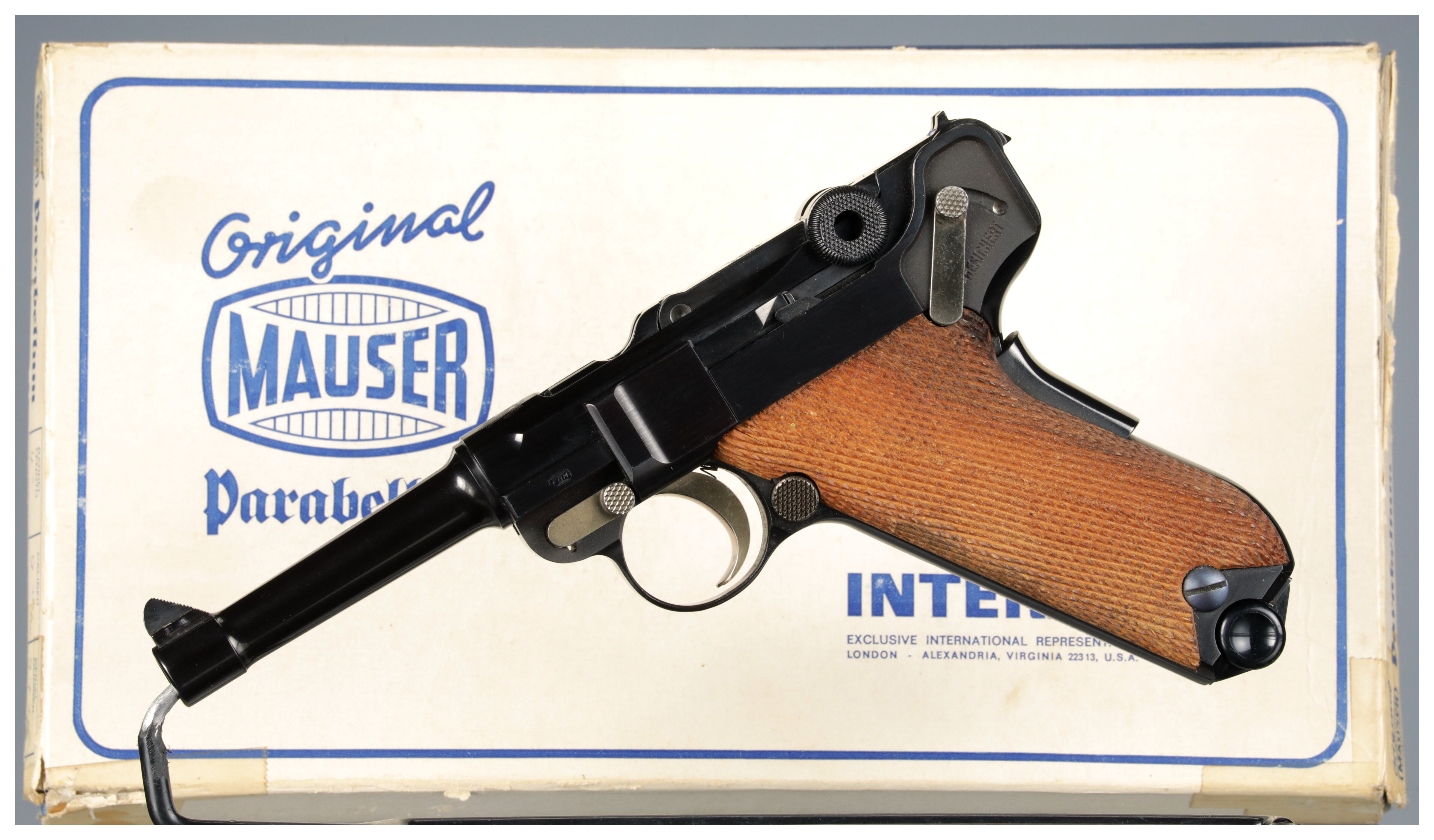 Mauser/Interarms American Eagle Parabellum Luger Pistol | Rock Island ...