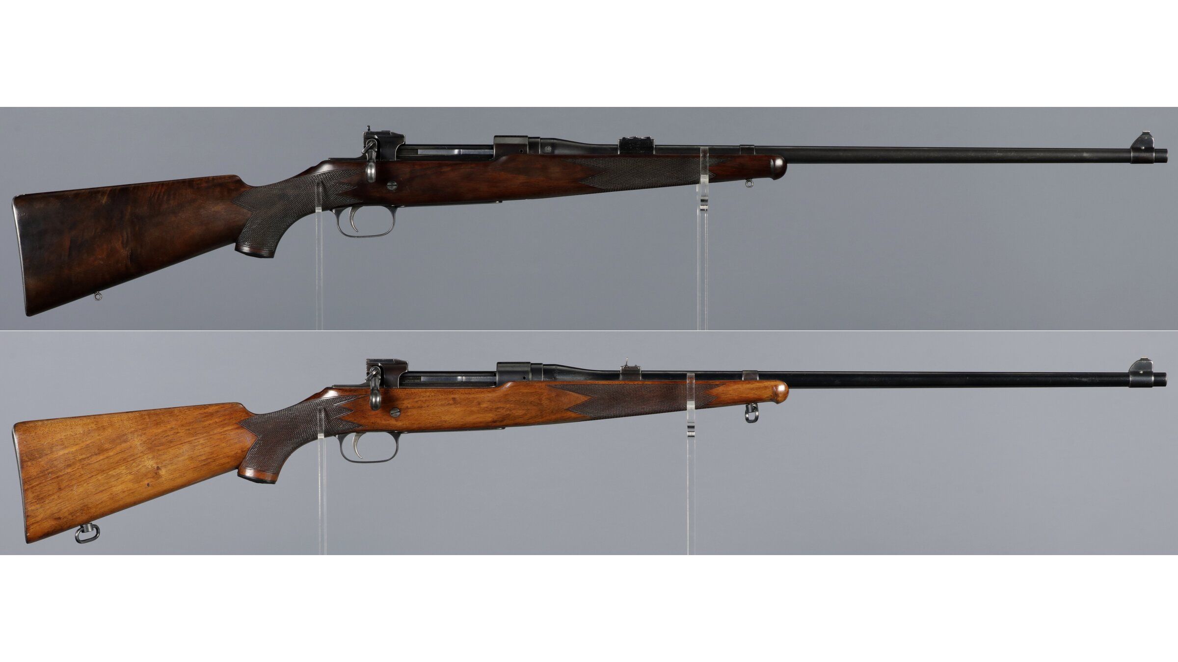 Two Canadian Ross Model 1910 Straight Pull Sporting Rifles | Rock ...