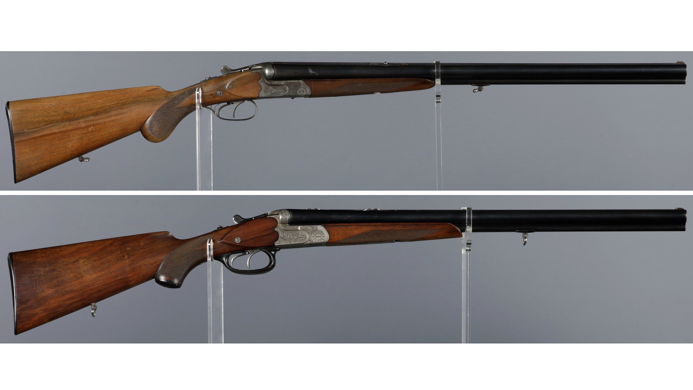 Two Factory Engraved German Drilling Guns | Rock Island Auction