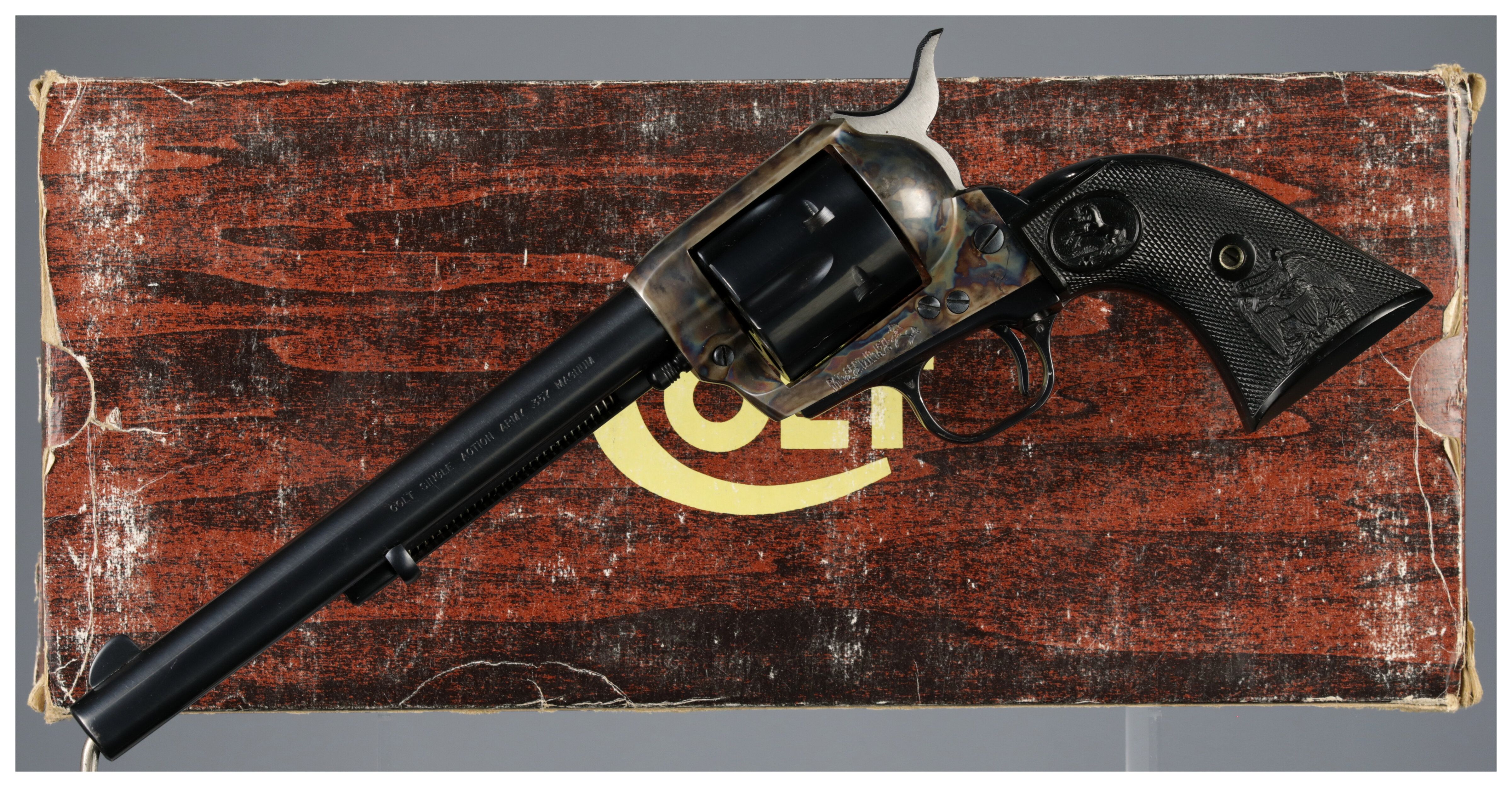 Colt Third Generation Single Action Army Revolver with Box | Rock Island Auction