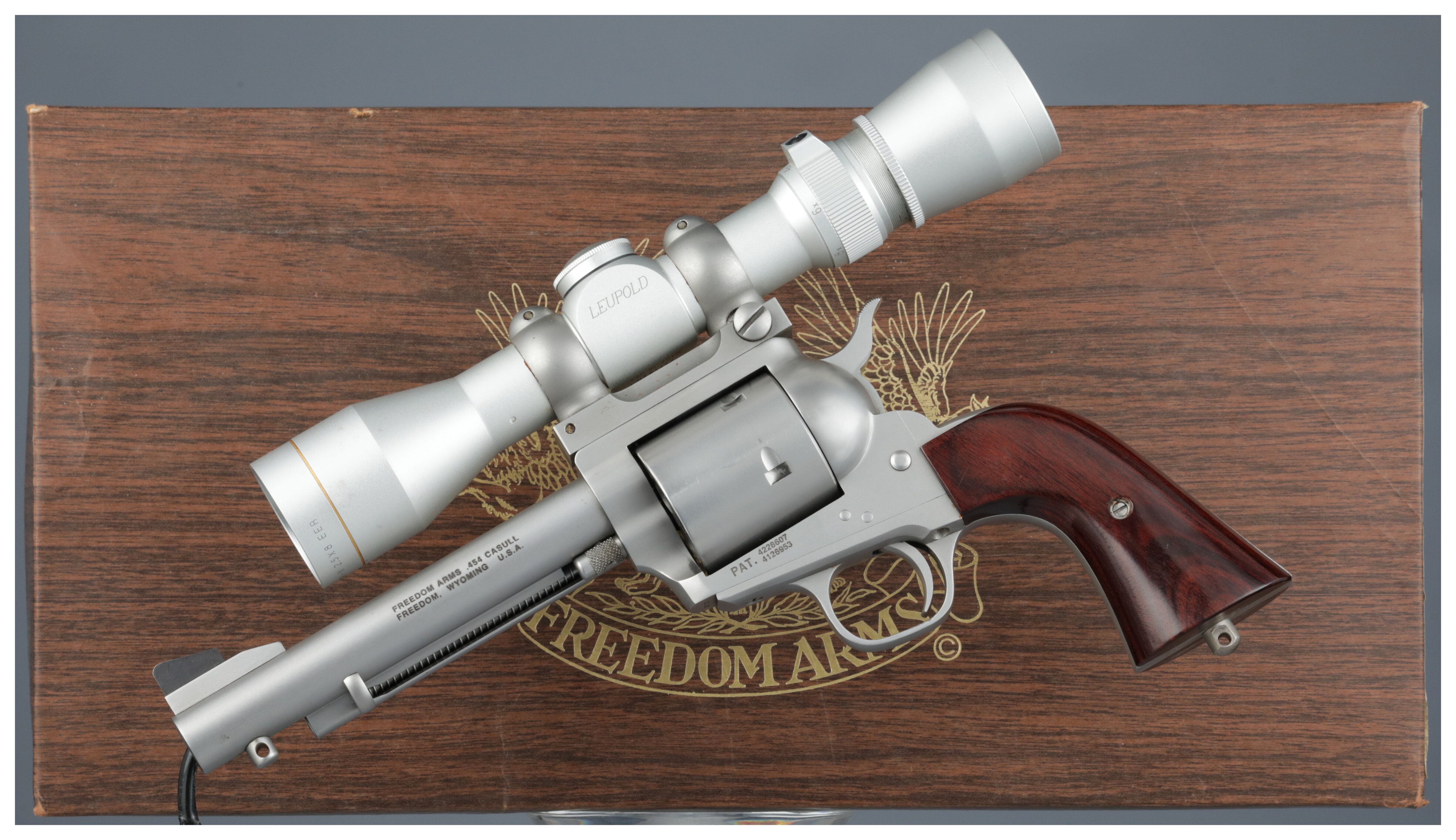 Freedom Arms Field Grade Single Action Revolver with Scope | Rock ...