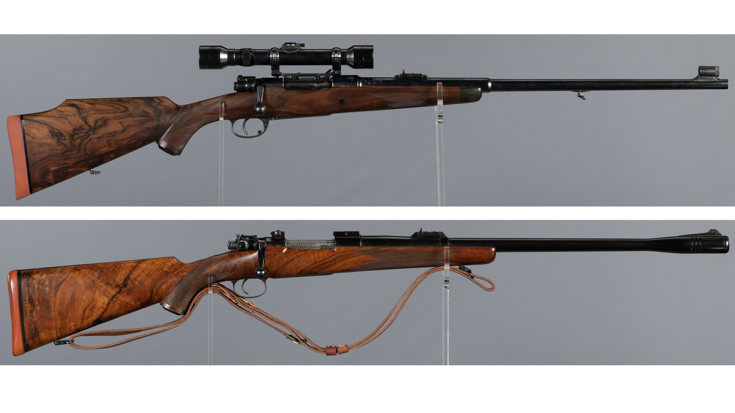Two Bolt Action Sporting Rifles | Rock Island Auction