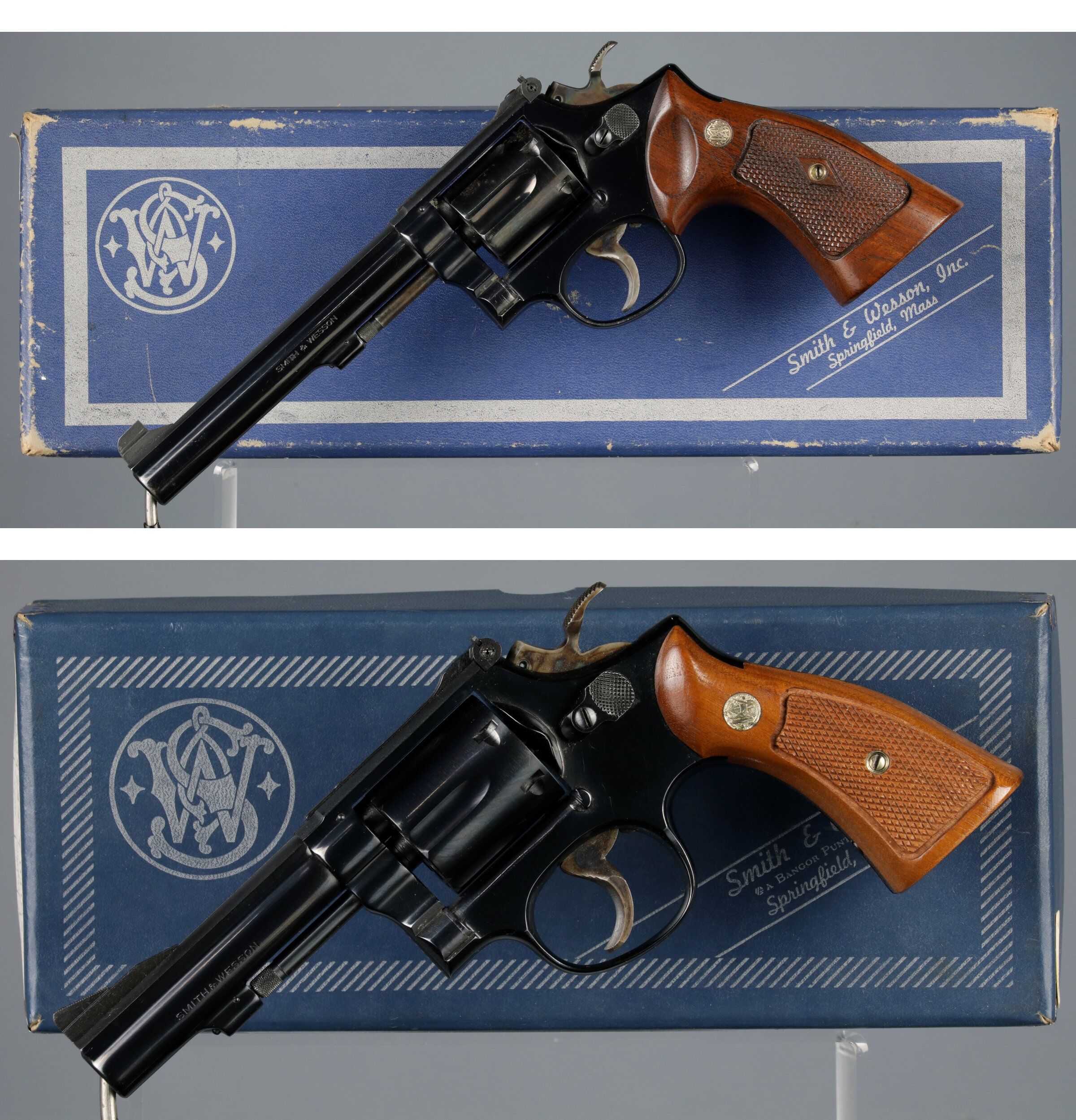 Two Smith & Wesson Model 14 Double Action Revolver | Rock Island Auction