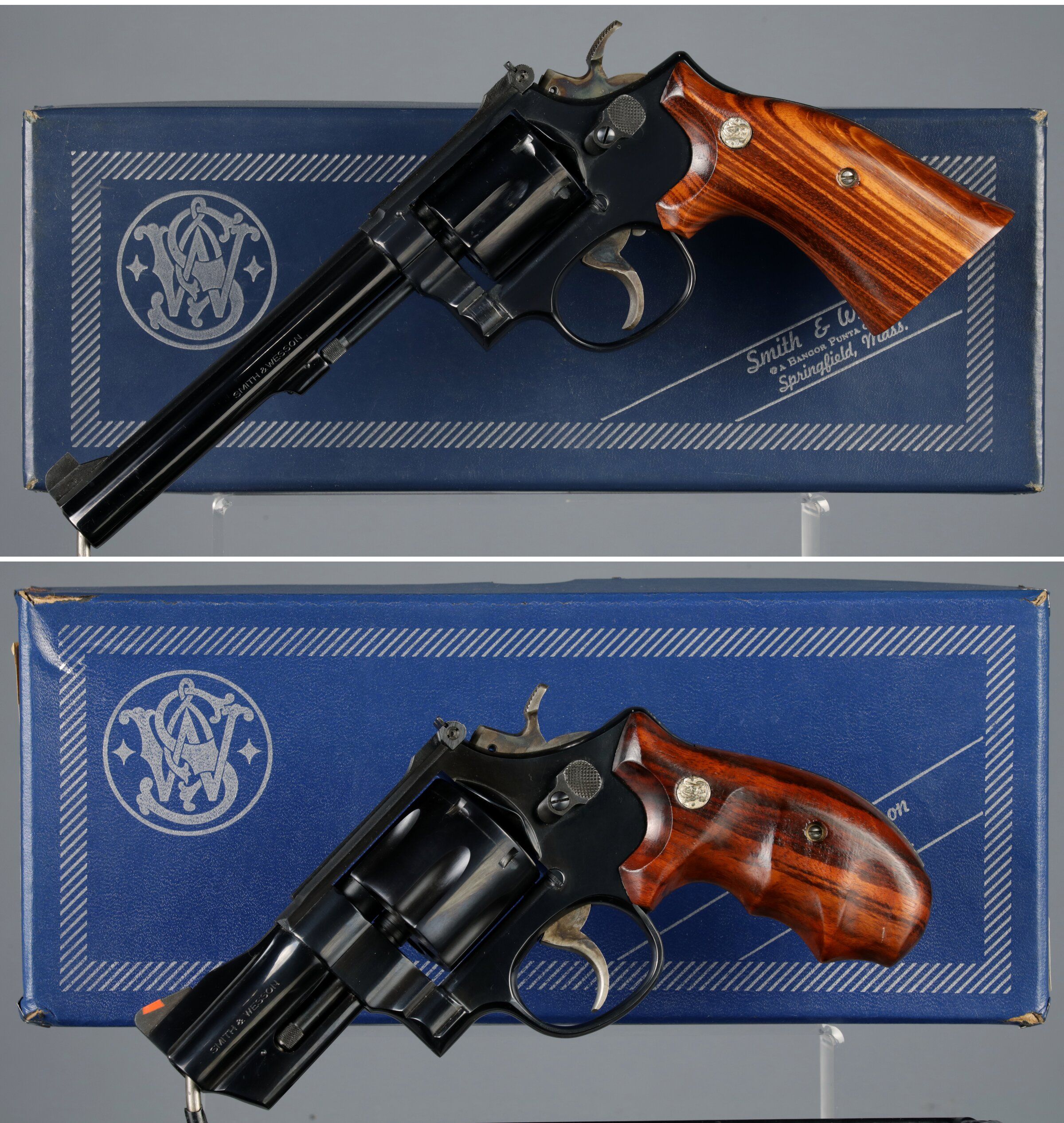 Two Smith & Wesson Revolvers | Rock Island Auction