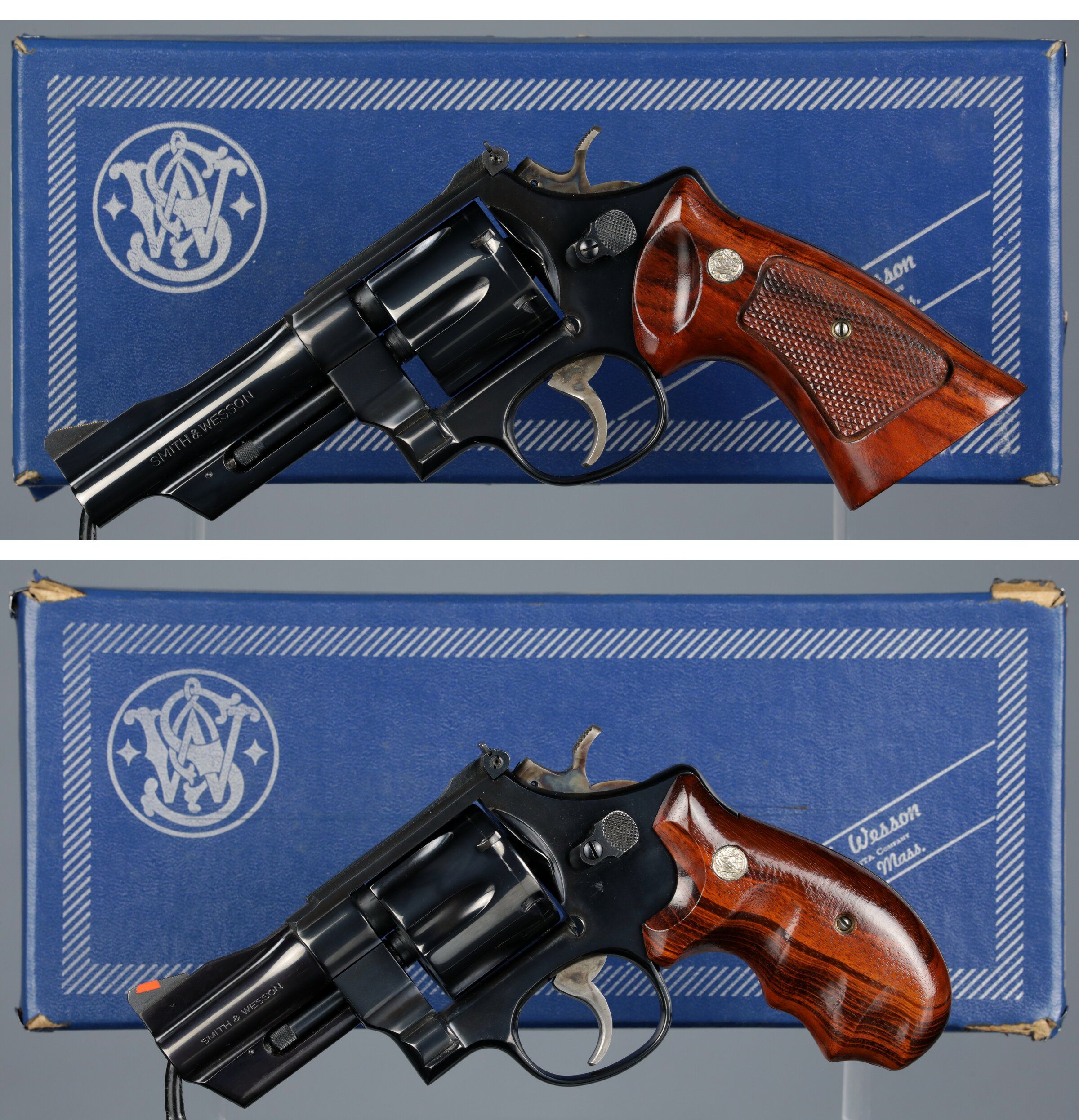 Two Smith & Wesson Model 24-3 Double Action Revolvers with Boxes | Rock ...