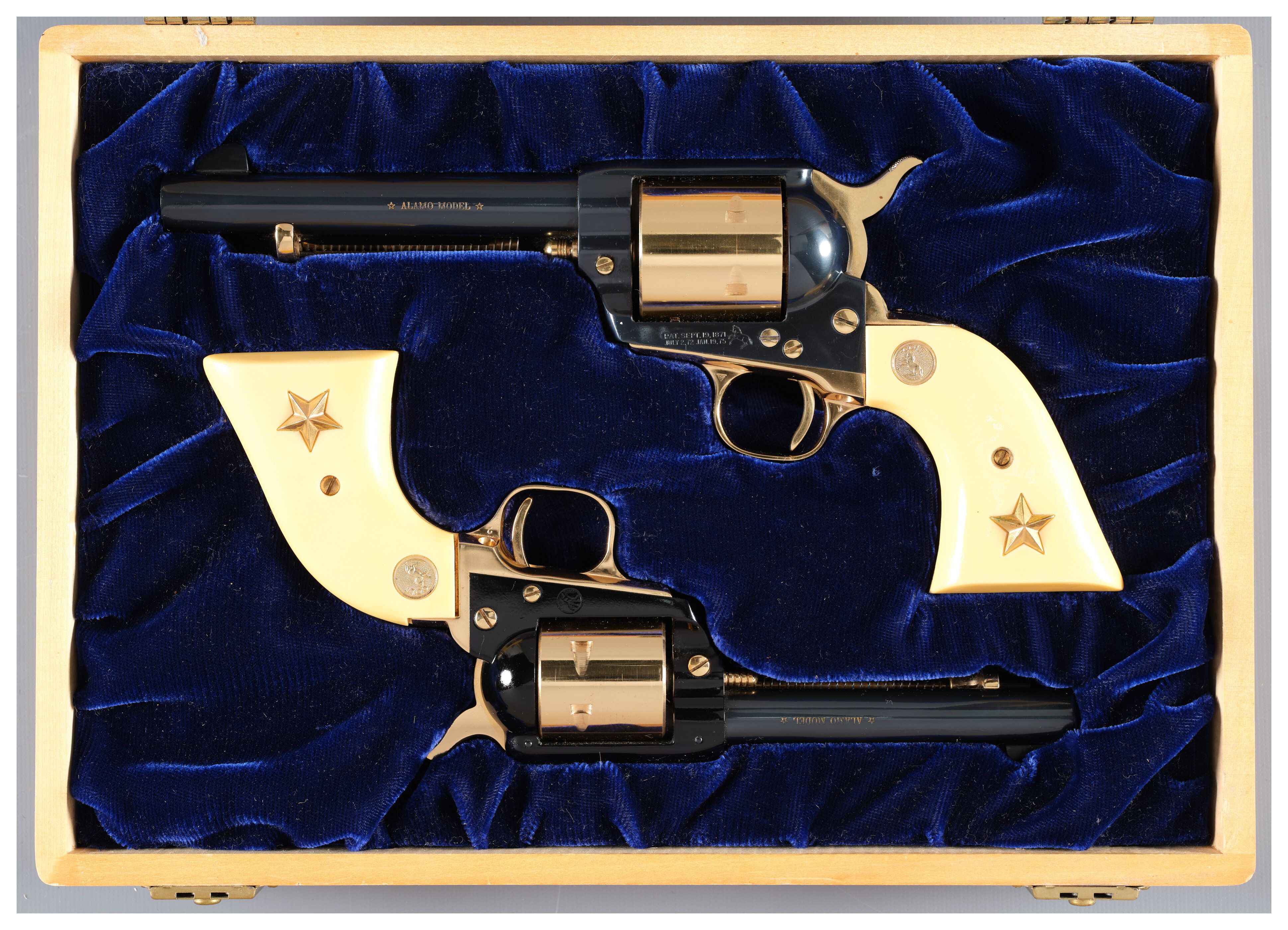 Cased Colt Alamo Commemorative Two Revolver Set | Rock Island Auction