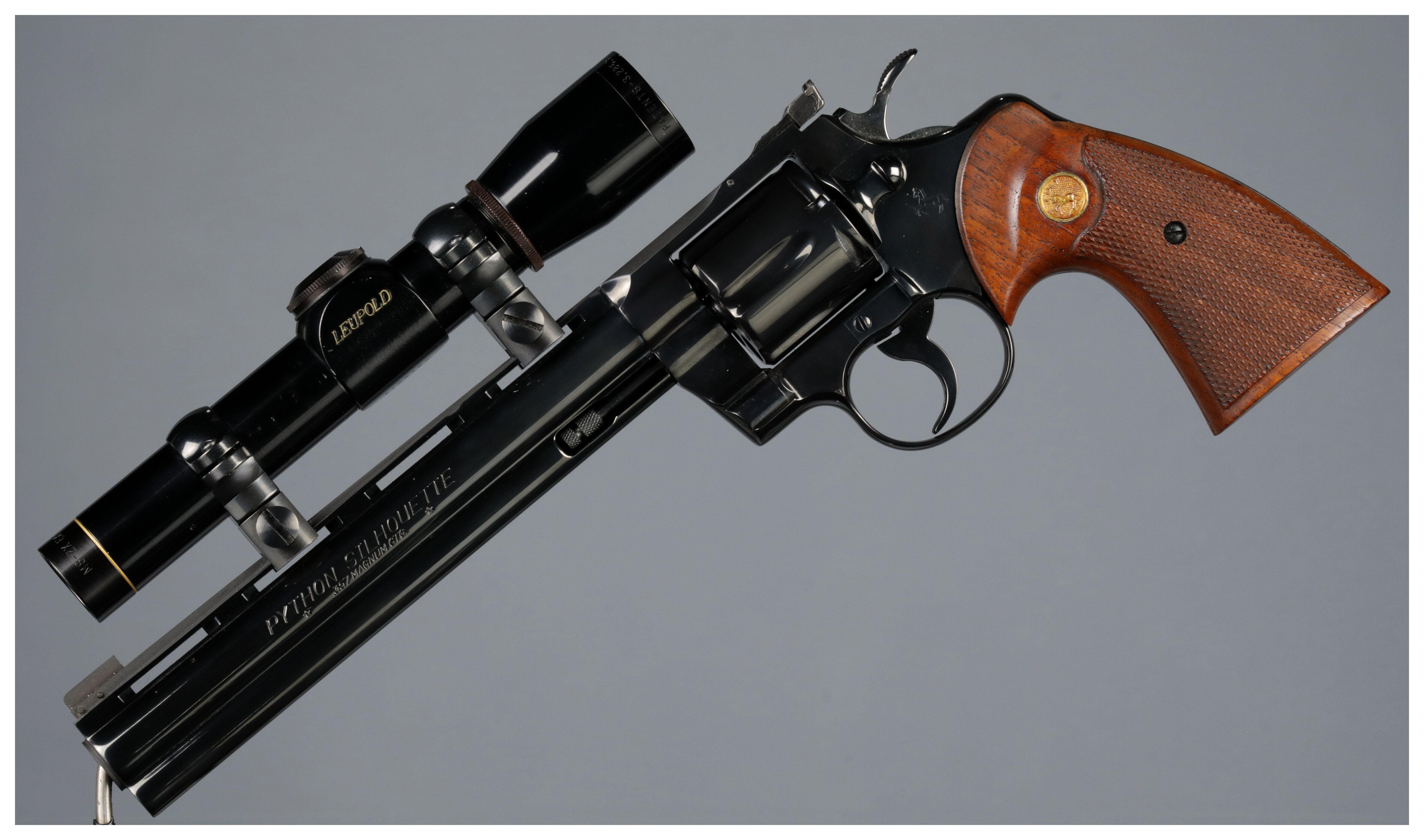 Colt Python Double Action Revolver with Scope | Rock Island Auction
