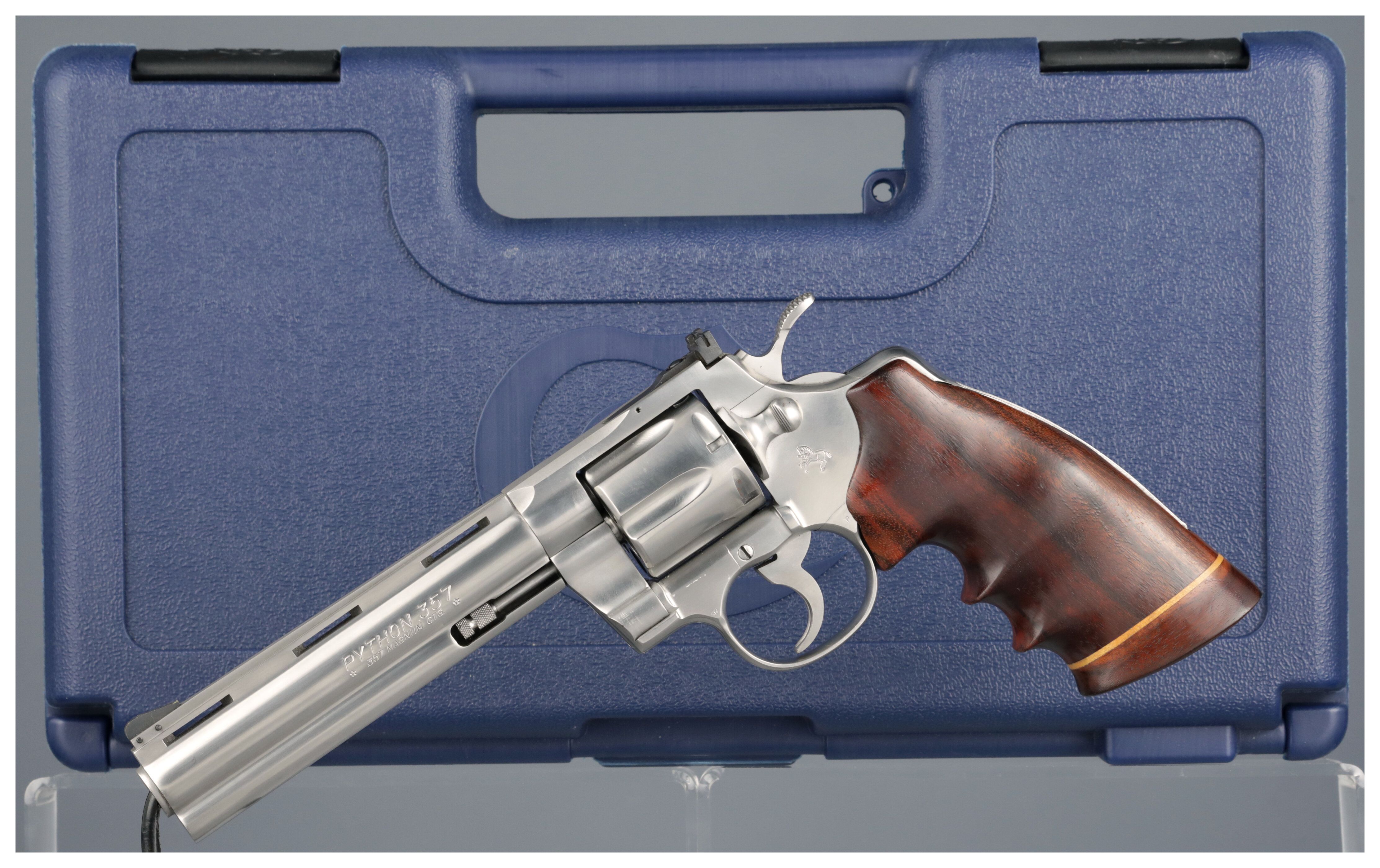 Colt Python Double Action Revolver with Box | Rock Island Auction