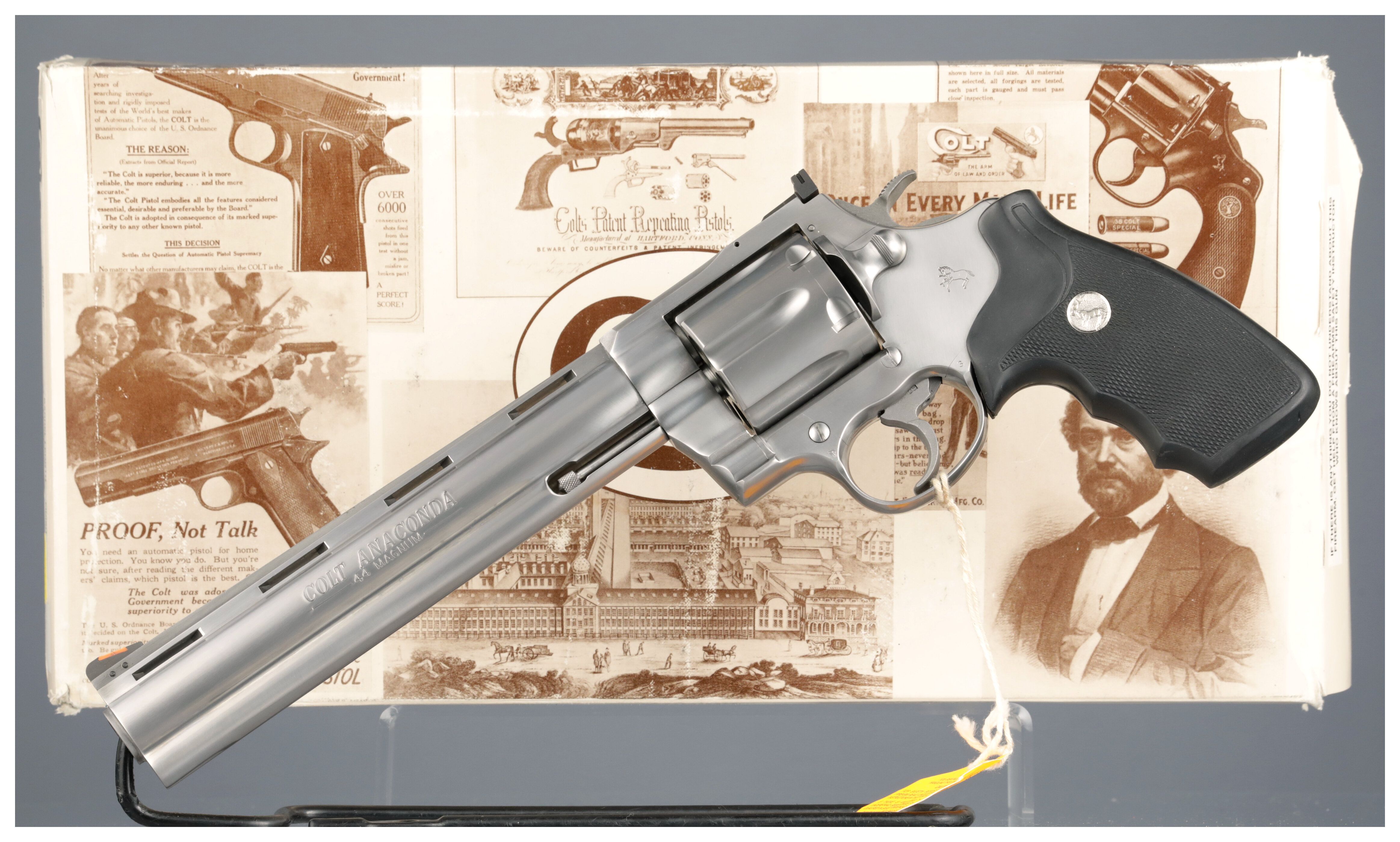 Colt Anaconda Double Action Revolver with Box and Case | Rock Island ...