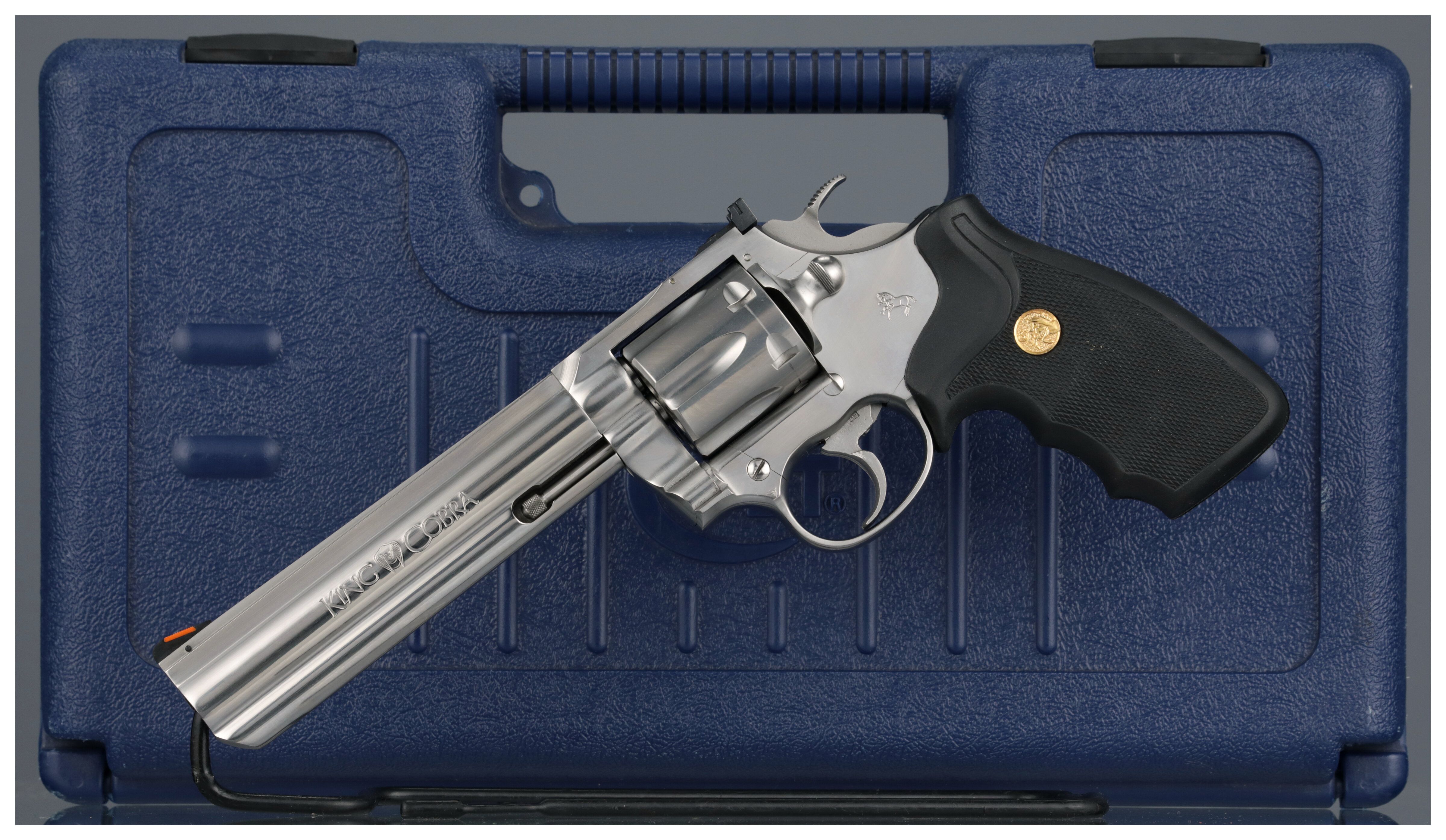 Colt King Cobra Double Action Revolver with Case | Rock Island Auction