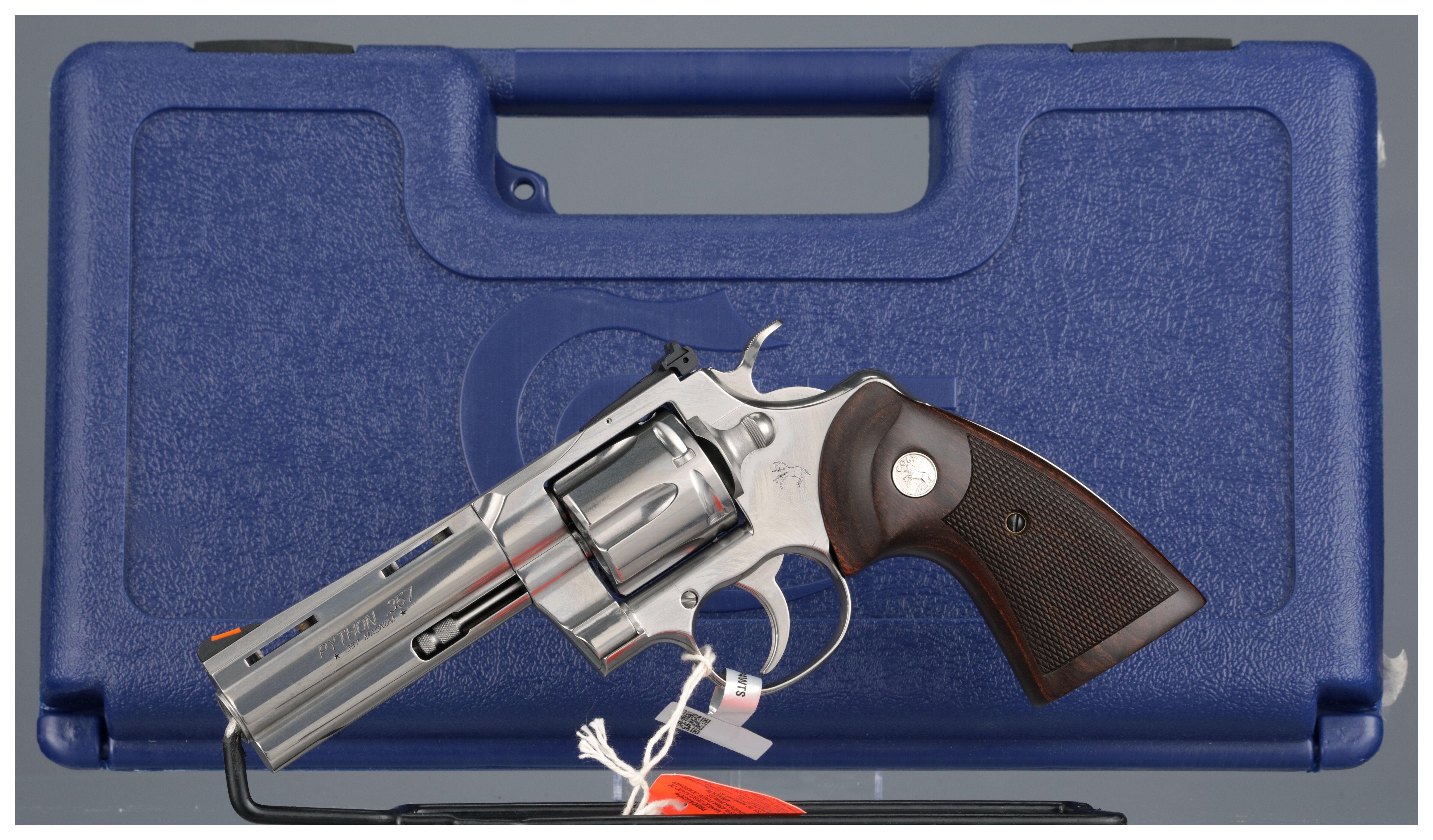 Colt Python Double Action Revolver with Case | Rock Island Auction
