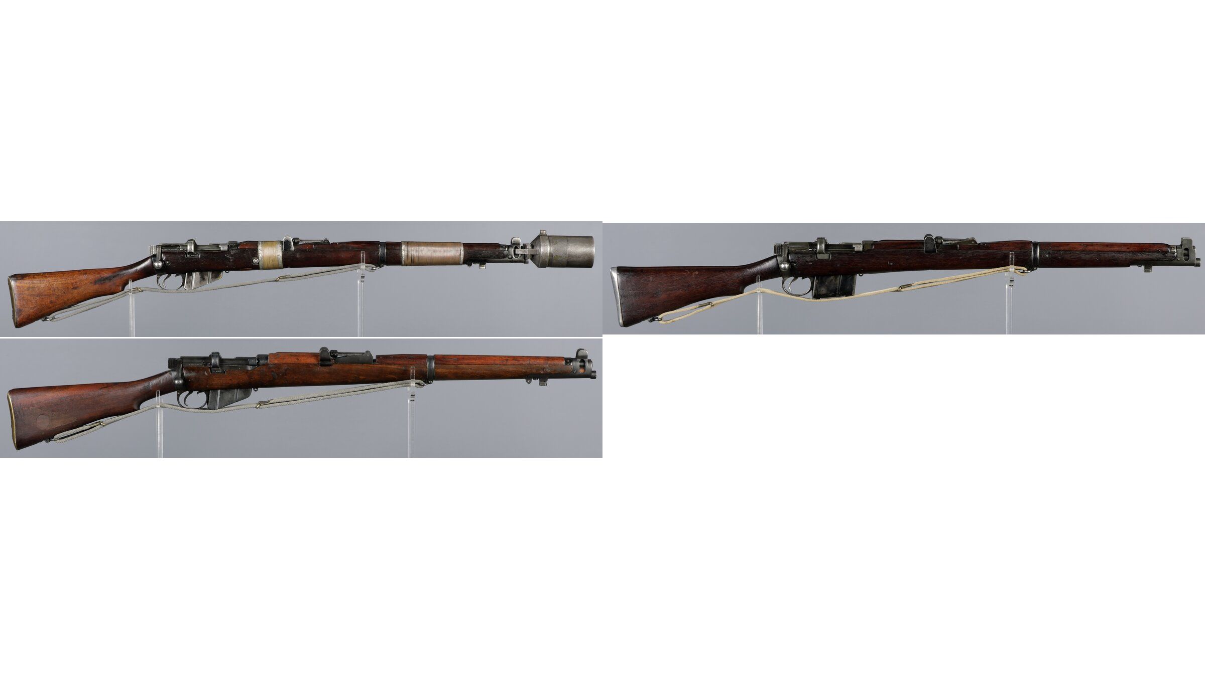 Three British SMLE Bolt Action Rifles | Rock Island Auction
