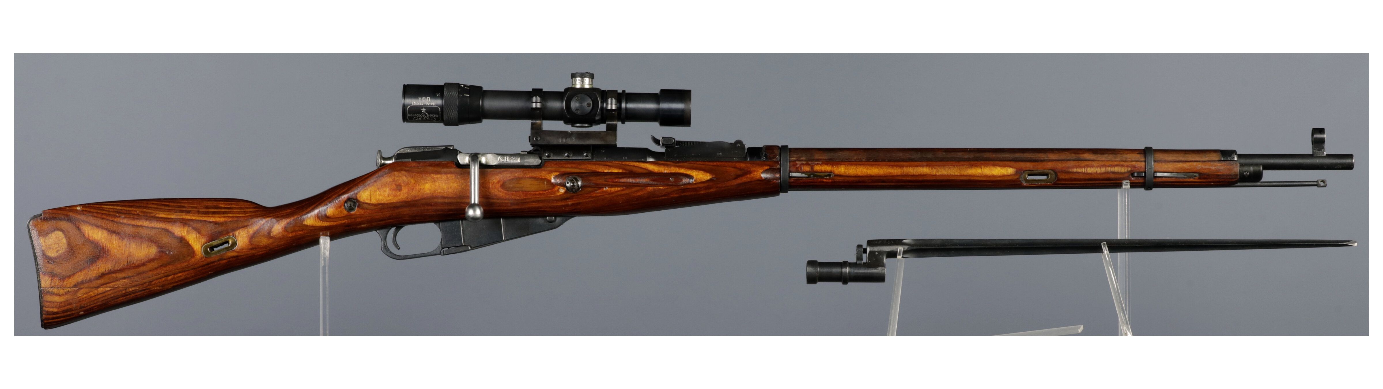 Soviet Tula Arsenal Model 91/30 PE Sniper Configured Rifle | Rock ...