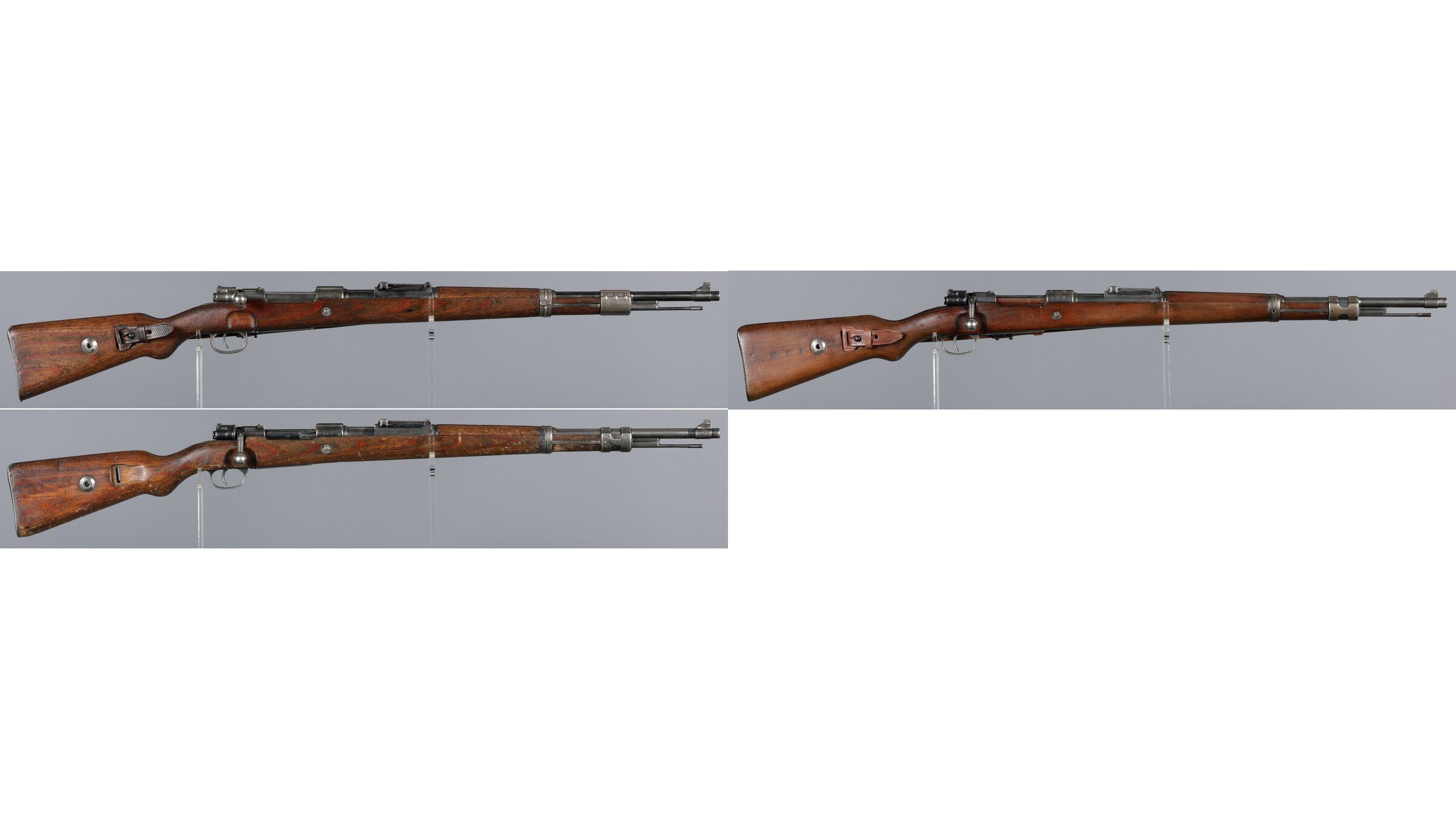 Three German Model 98 Military Bolt Action Rifles | Rock Island Auction