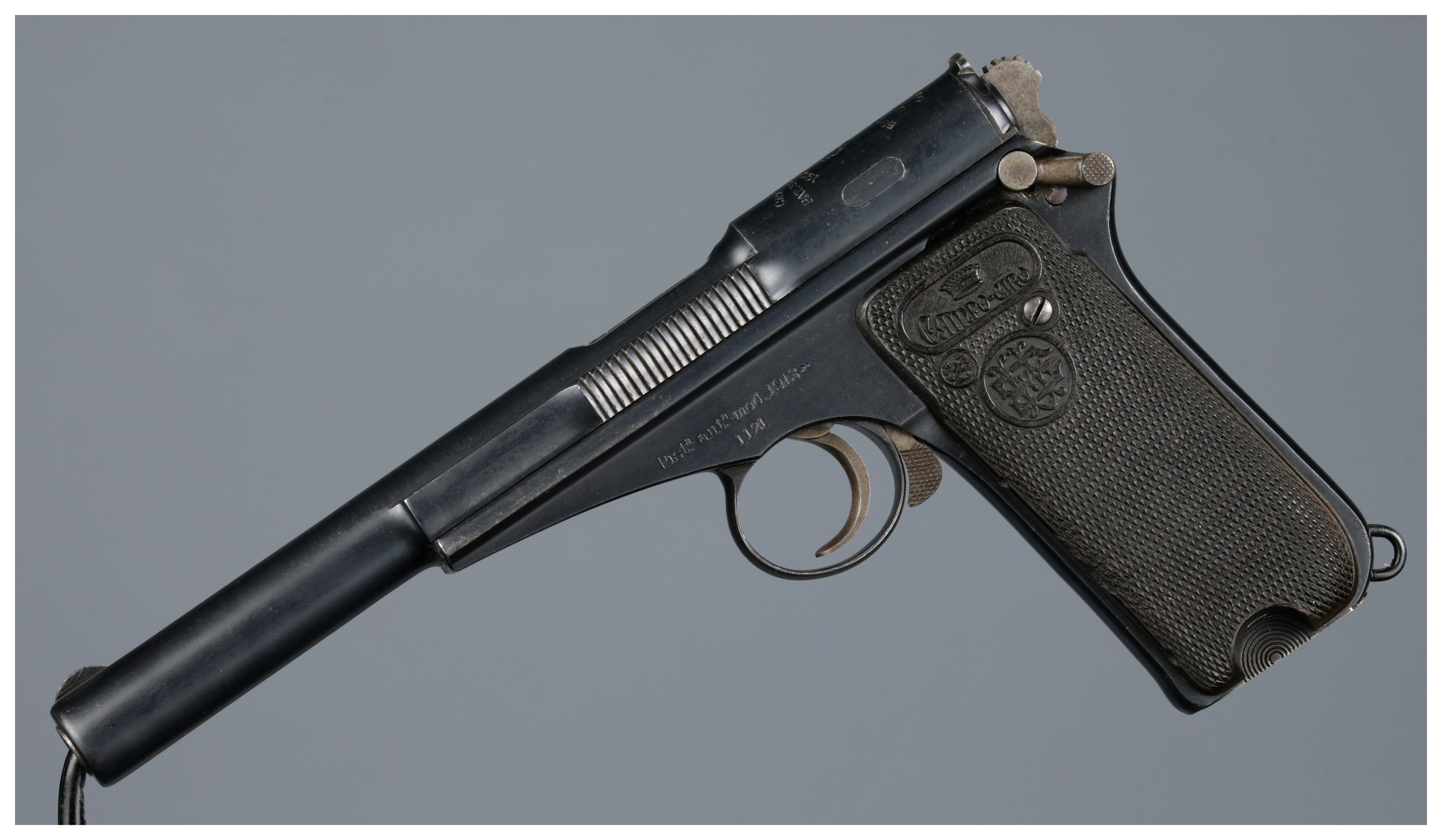 Spanish Commercial Campo Giro Model 1913 Semi-Automatic Pistol | Rock ...
