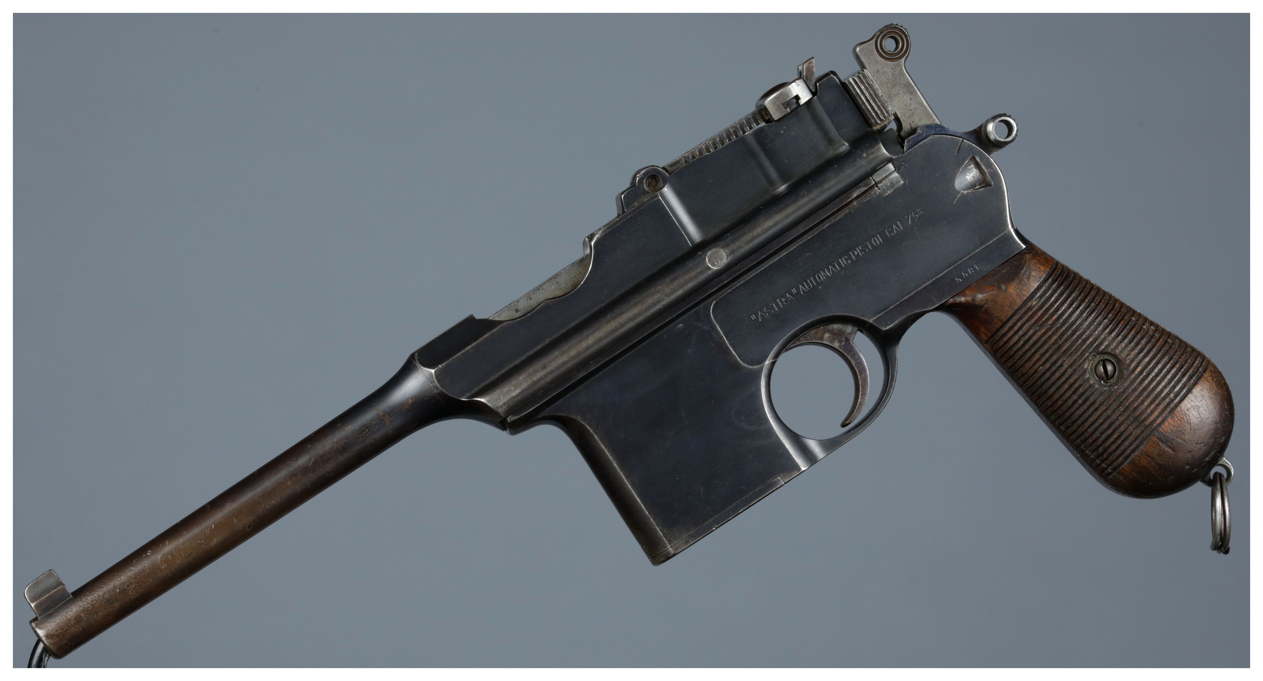 Spanish Astra Model 900 Broomhandle Semi-Automatic Pistol | Rock Island ...