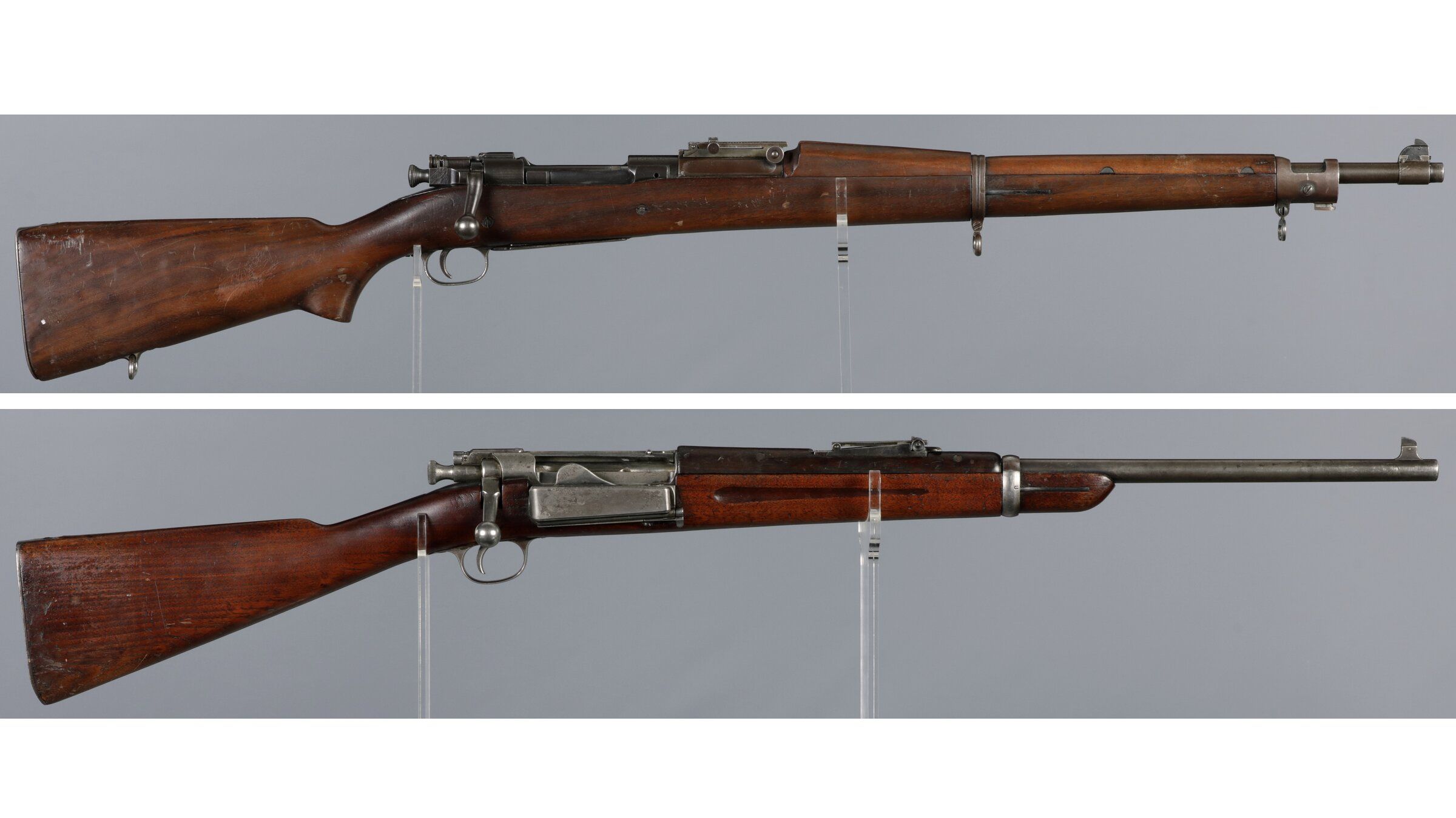 Two U.S. Springfield Armory Bolt Action Long Guns | Rock Island Auction