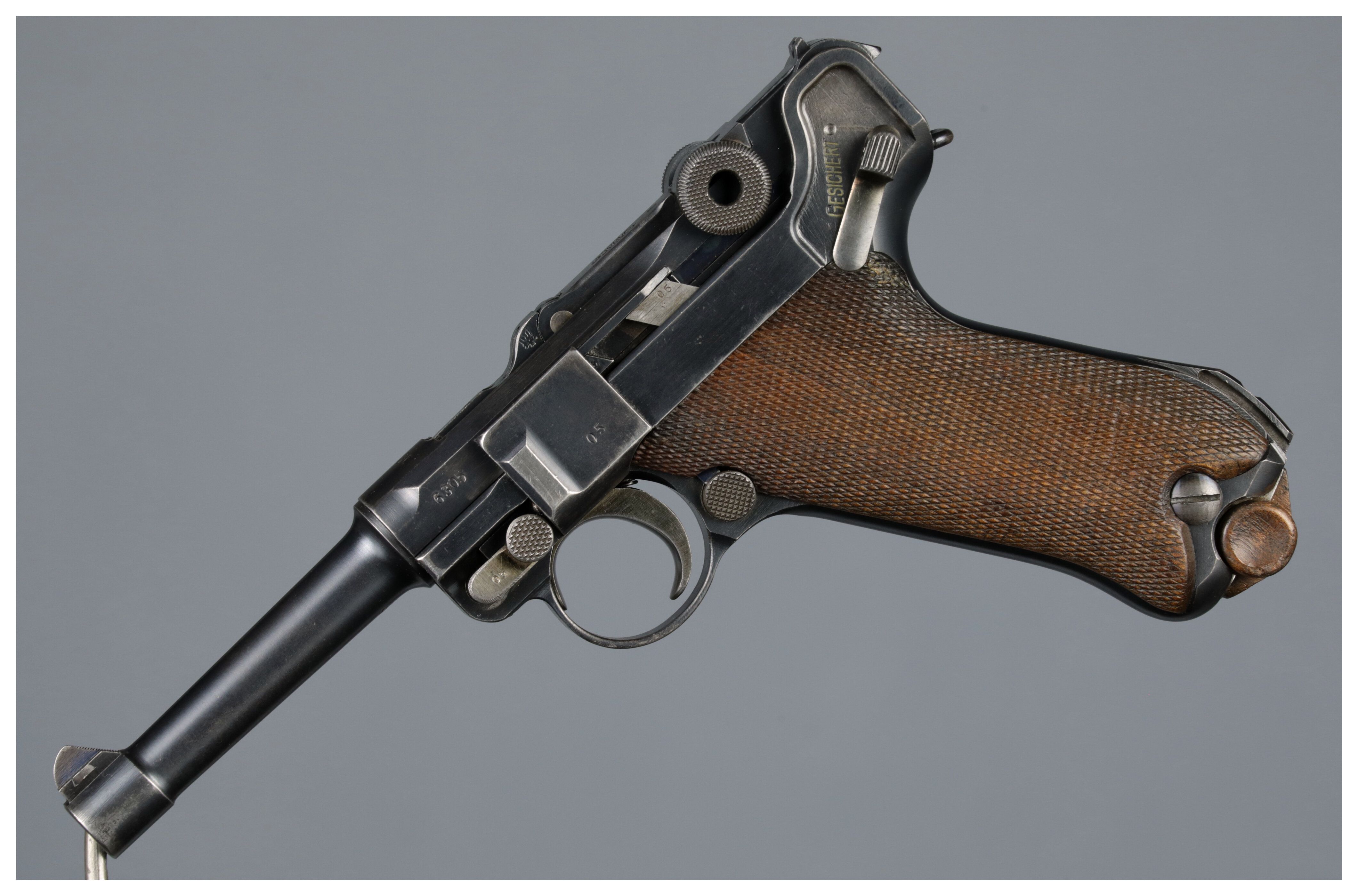 German "1916" Date DWM Luger Pistol with Extra Magazines | Rock Island ...