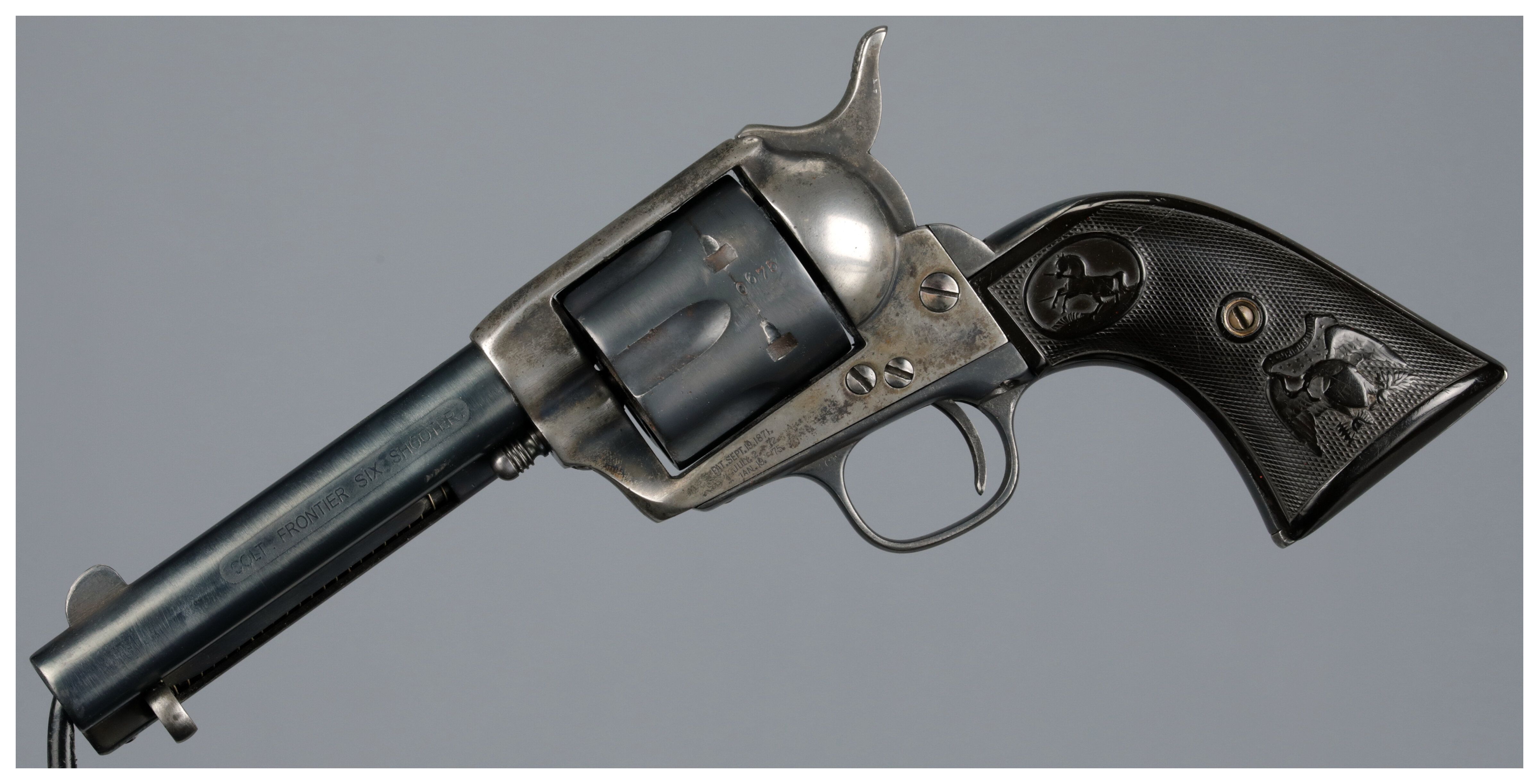 Antique Black Powder Colt Frontier Six Shooter | Rock Island Auction