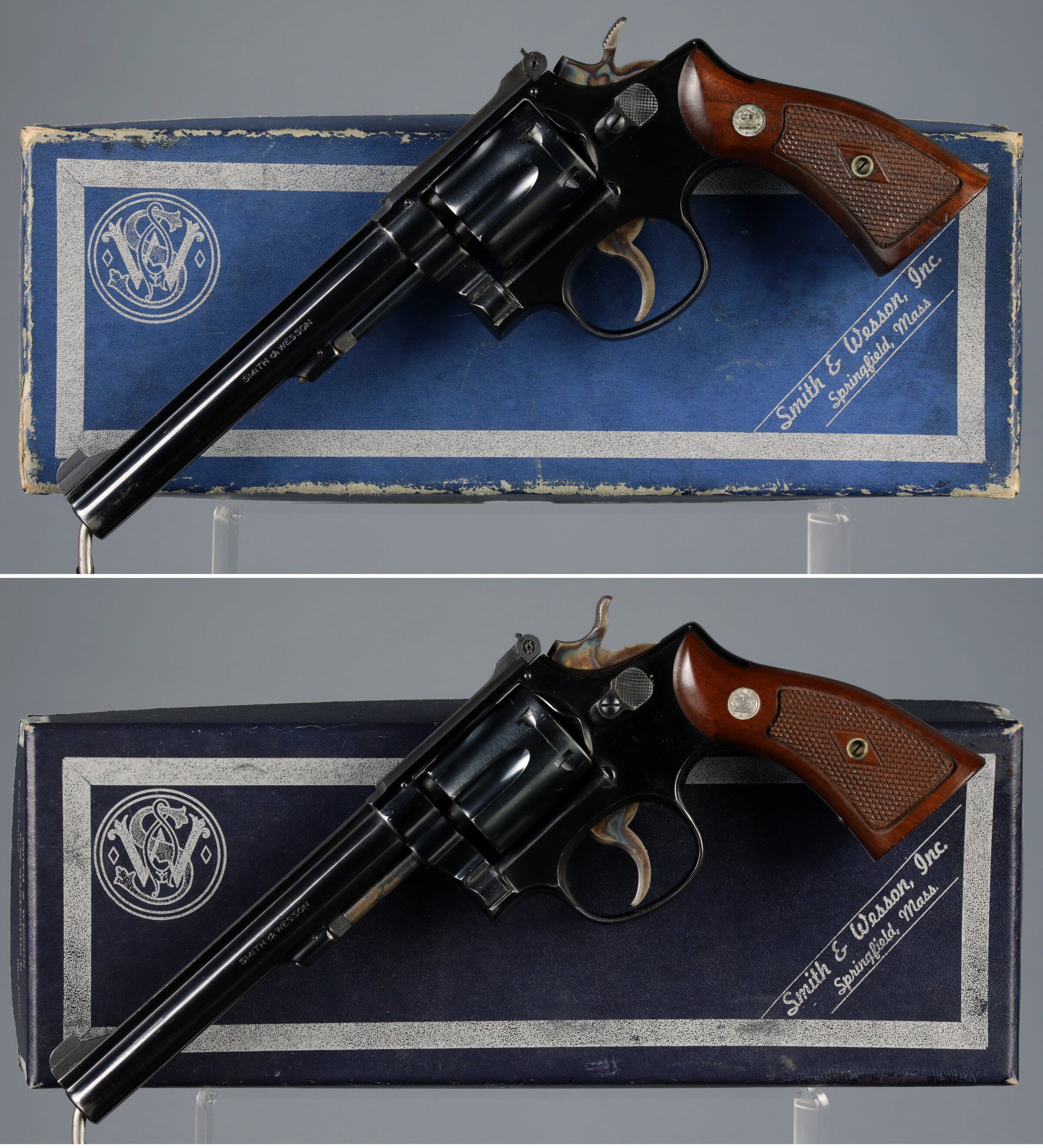 Two Smith & Wesson K-Frame Double Action Revolvers with Boxes | Rock ...