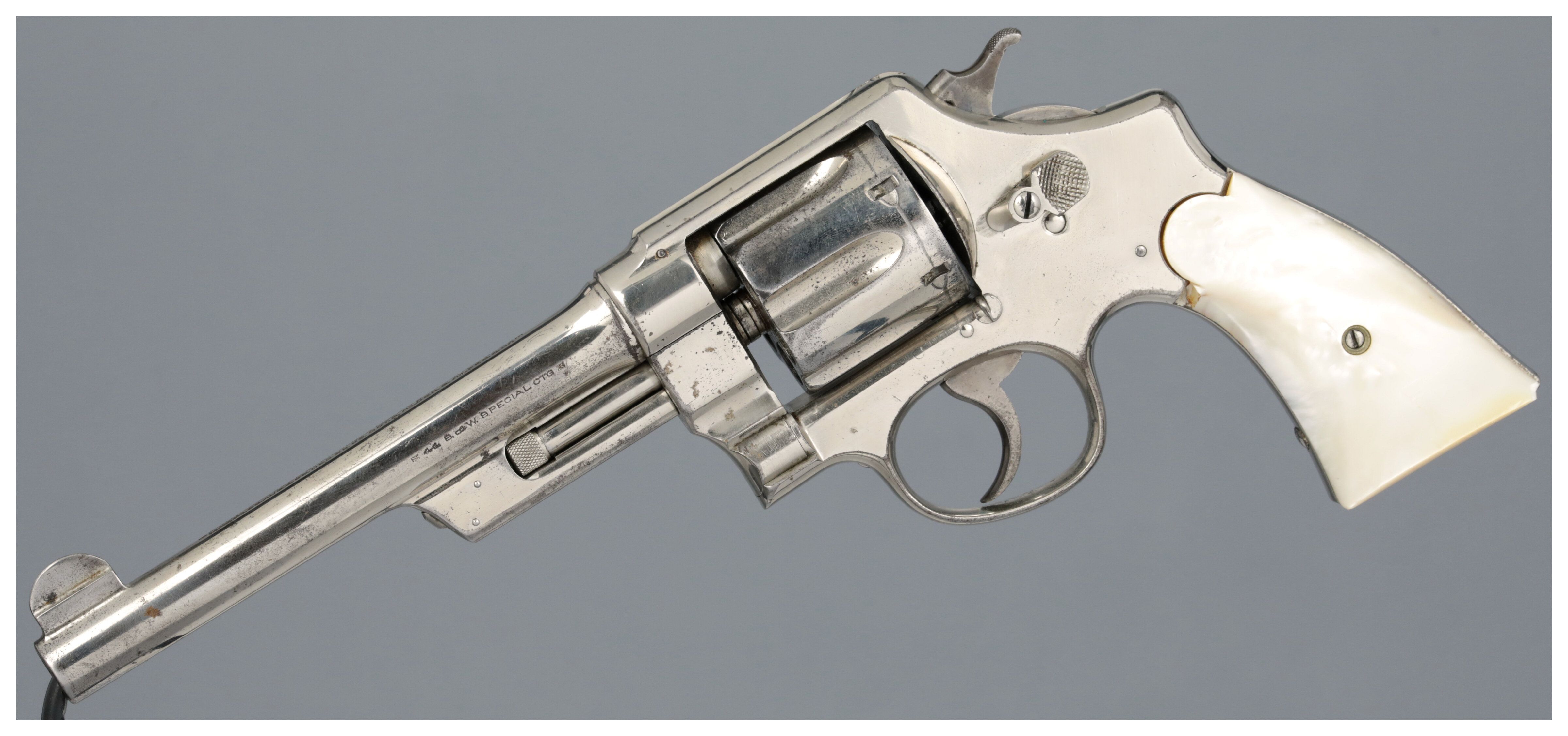 Smith & Wesson .44 Hand Ejector First Model Triple Lock Revolver | Rock ...