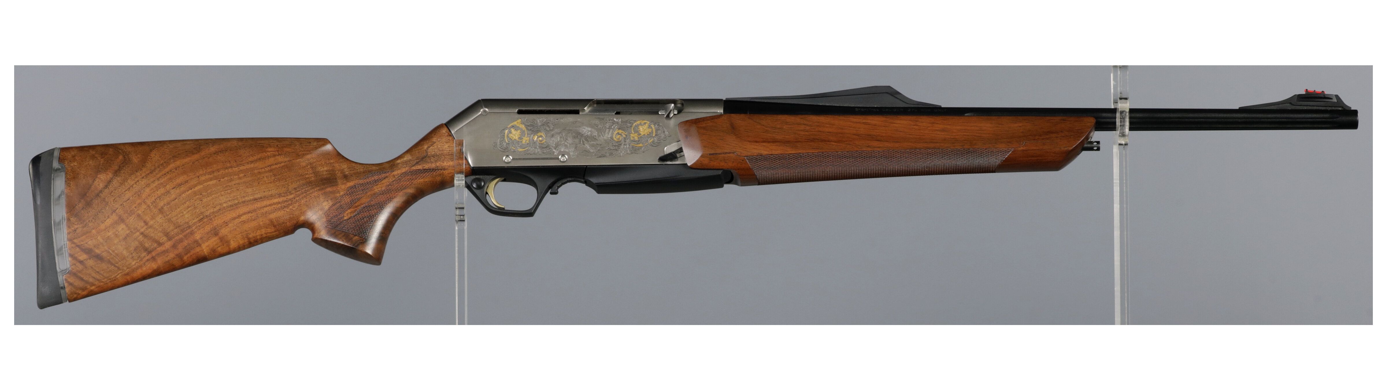 Engraved FN Herstal/Browning BAR Short Trac Semi-Automatic Rifle | Rock ...