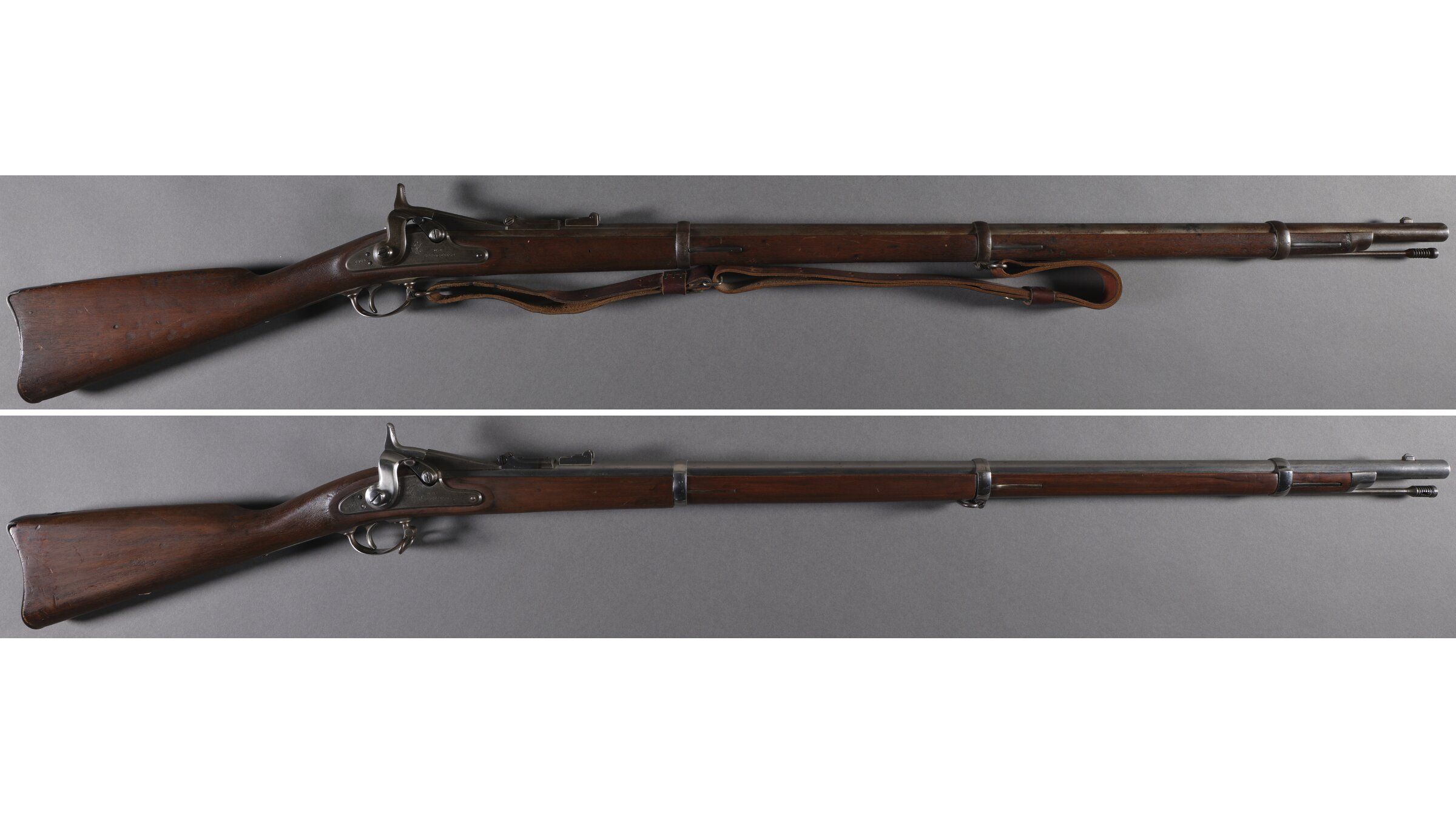 Two U.S. Springfield Allin Conversion Trapdoor Rifles | Rock Island Auction