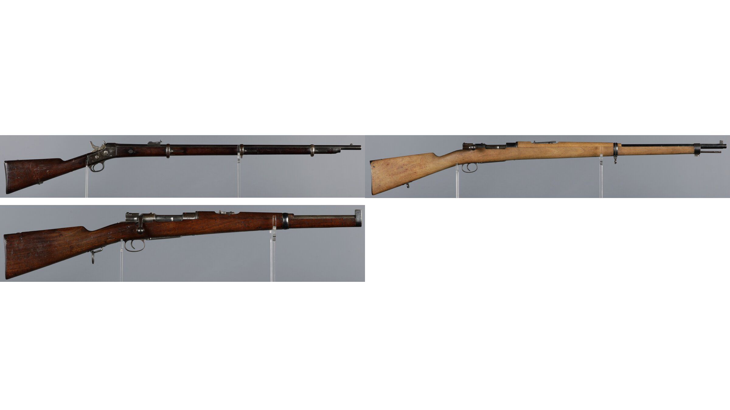 Three Antique Spanish-American War Era Spanish Military Rifles | Rock ...
