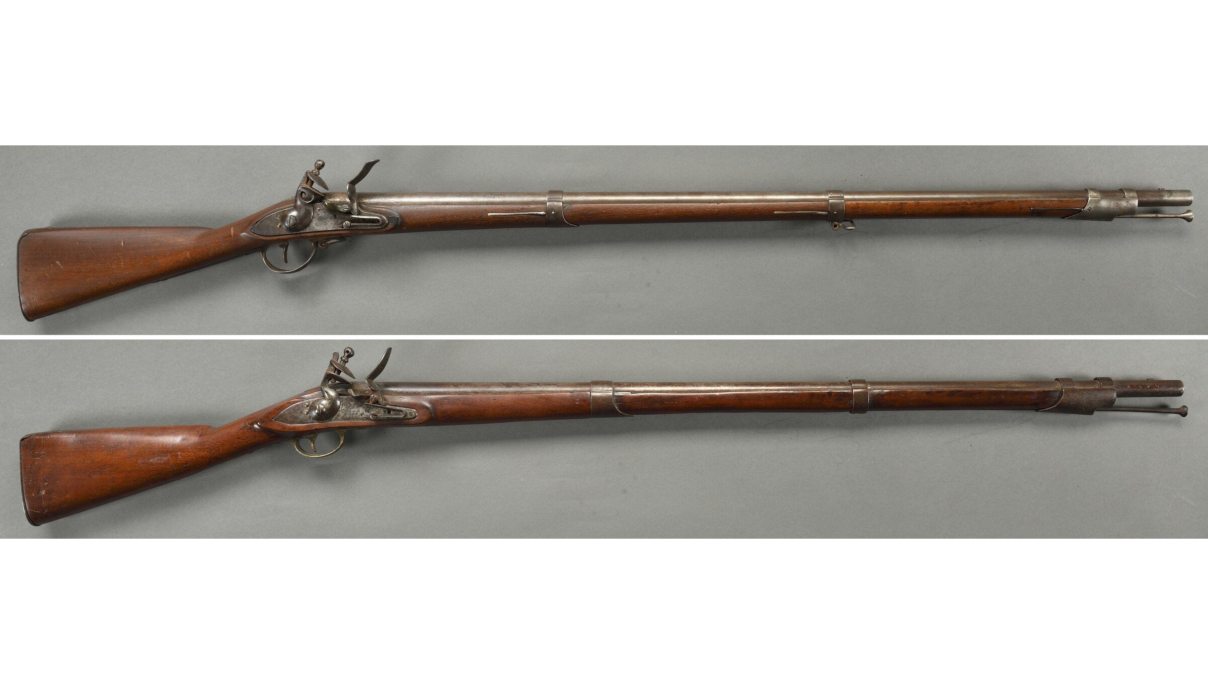Two American Flintlock Muskets | Rock Island Auction