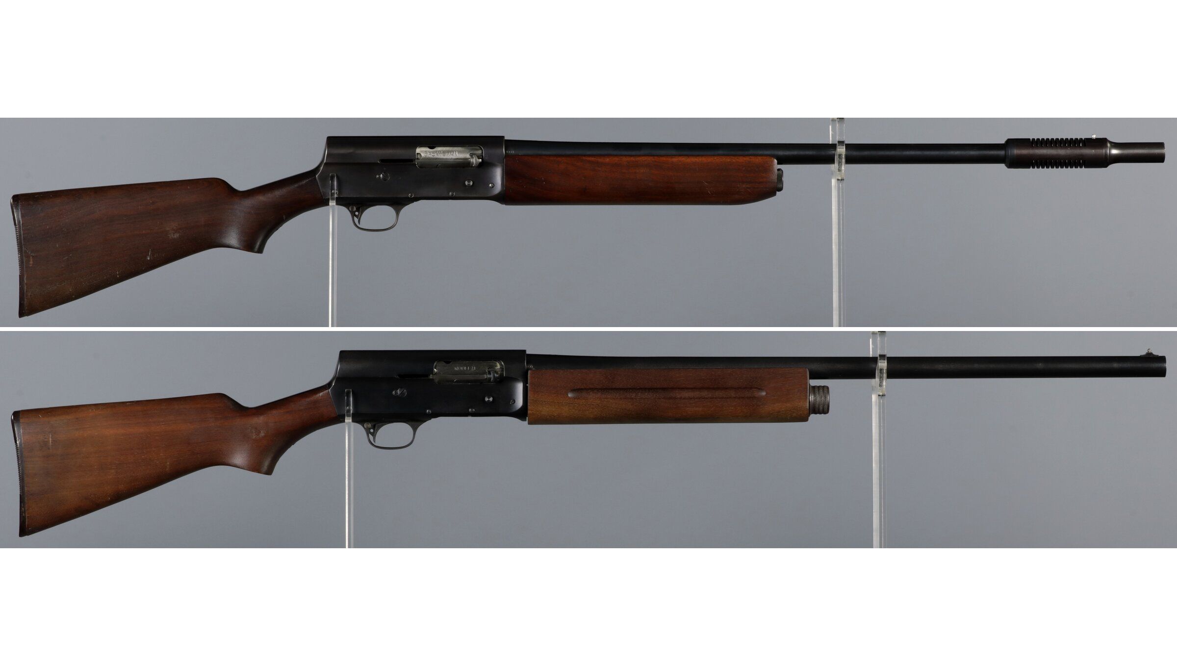 Two World War II U.S. Remington Model 11 Semi-Automatic Shotguns | Rock ...